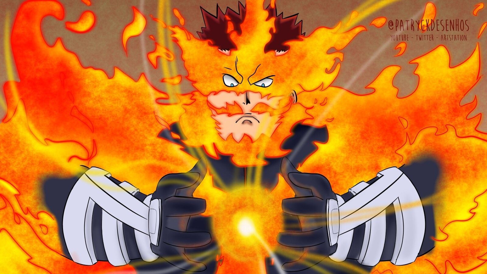 Enji Todoroki Wallpapers - Top Free Enji Todoroki Backgrounds ...