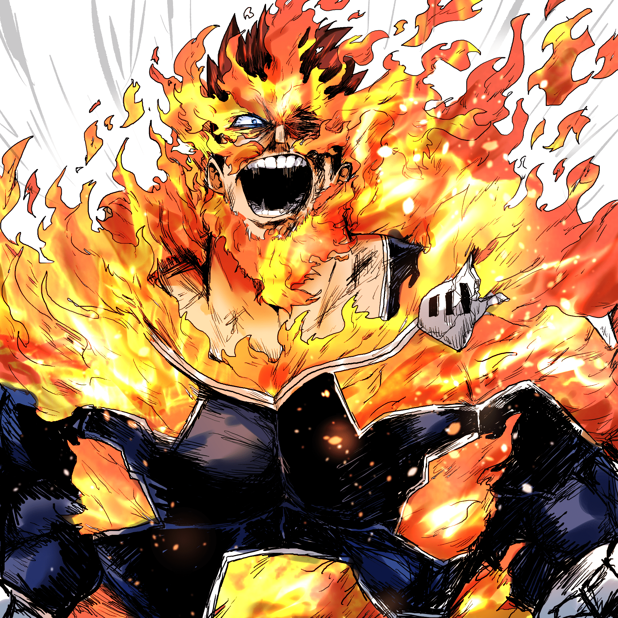 Enji Todoroki Wallpapers - Top Free Enji Todoroki Backgrounds ...