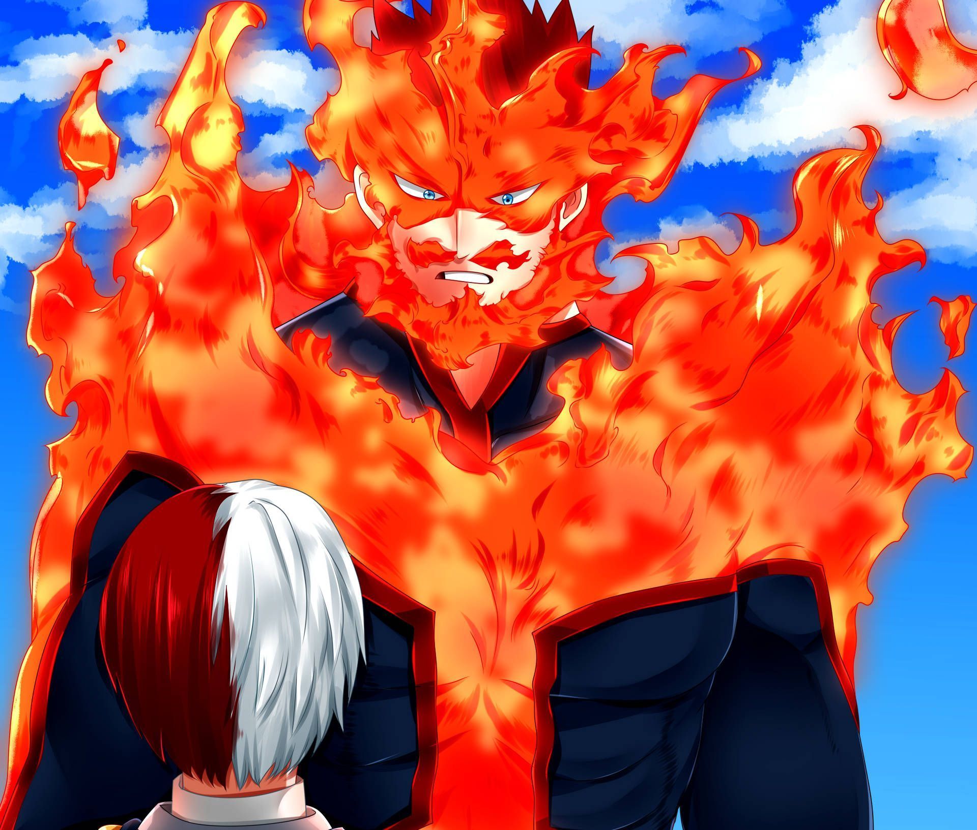Enji Todoroki Wallpapers - Top Free Enji Todoroki Backgrounds ...