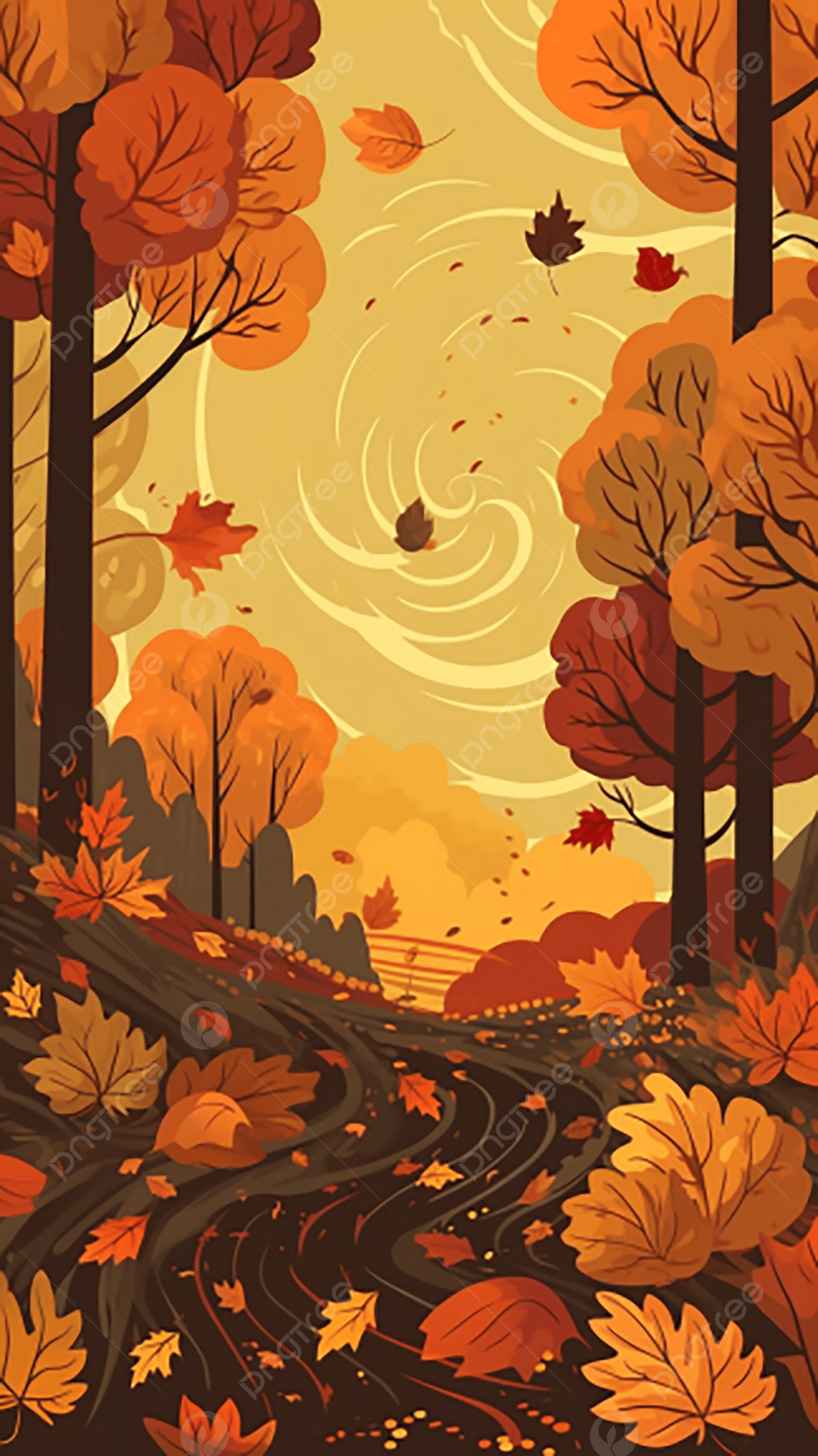 Autumn Illustration Wallpapers - Top Free Autumn Illustration ...