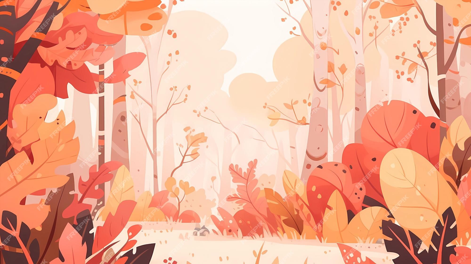 Autumn Illustration Wallpapers - Top Free Autumn Illustration Backgrounds - WallpaperAccess