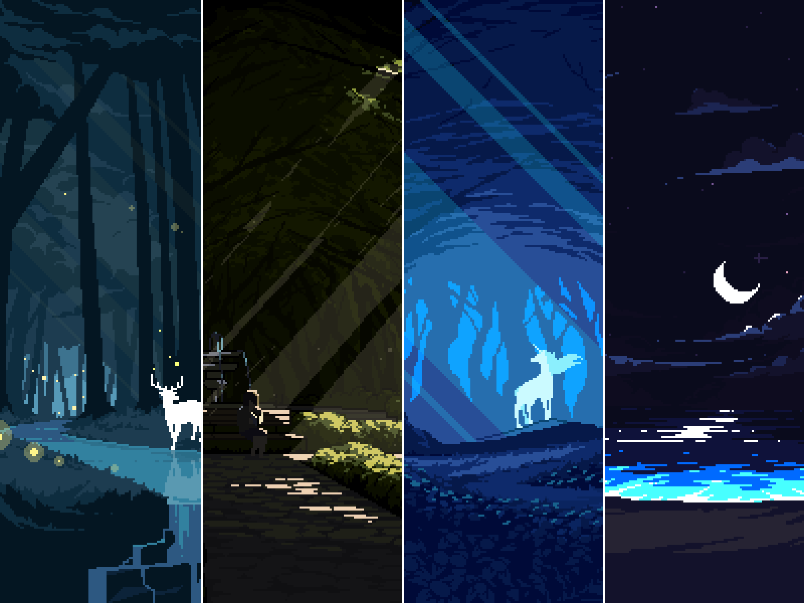 Nature Pixel Art Wallpapers - Top Free Nature Pixel Art Backgrounds ...