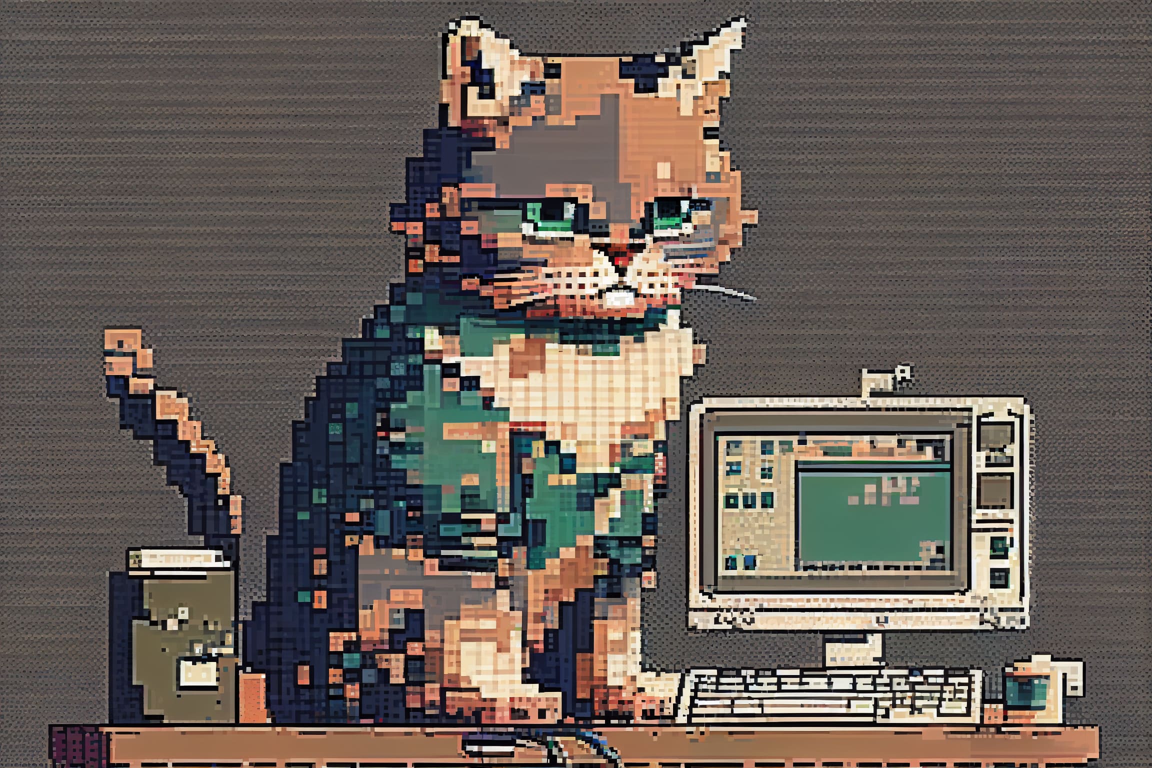 Cat Pixel Art Wallpapers - Top Free Cat Pixel Art Backgrounds - WallpaperAccess