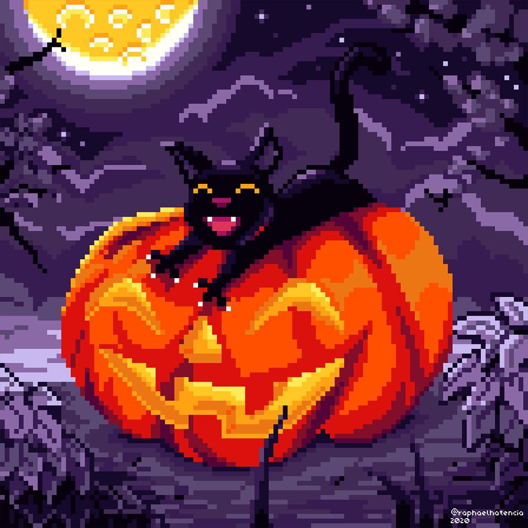Cat Pixel Art Wallpapers - Top Free Cat Pixel Art Backgrounds ...
