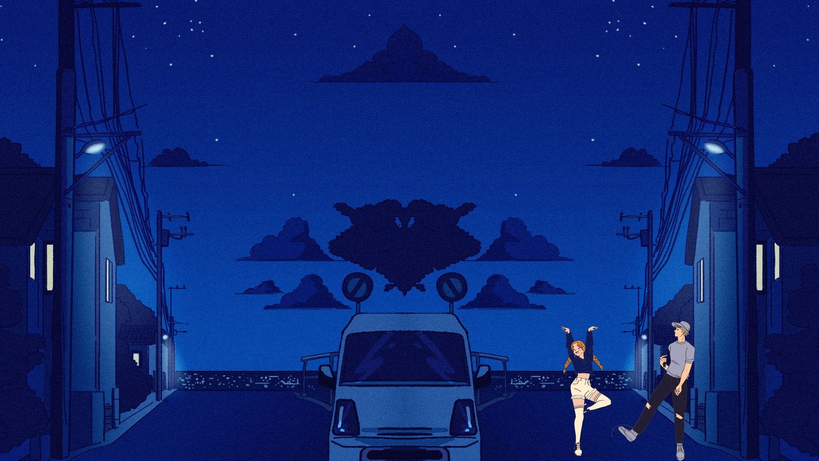 Blue Lofi Wallpapers - Top Free Blue Lofi Backgrounds - WallpaperAccess