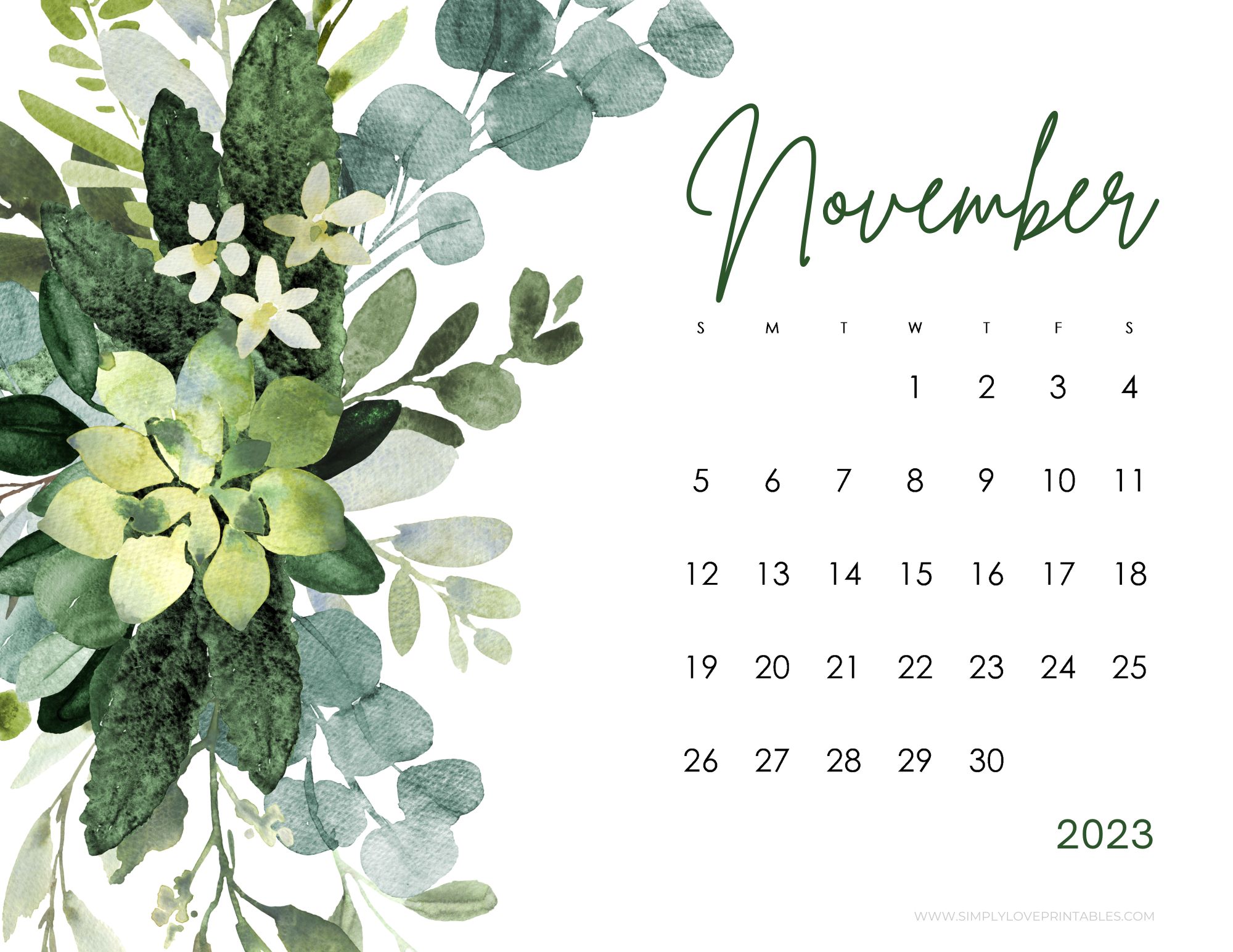 November 2023 Calendar Wallpapers - Top Free November 2023 Calendar ...