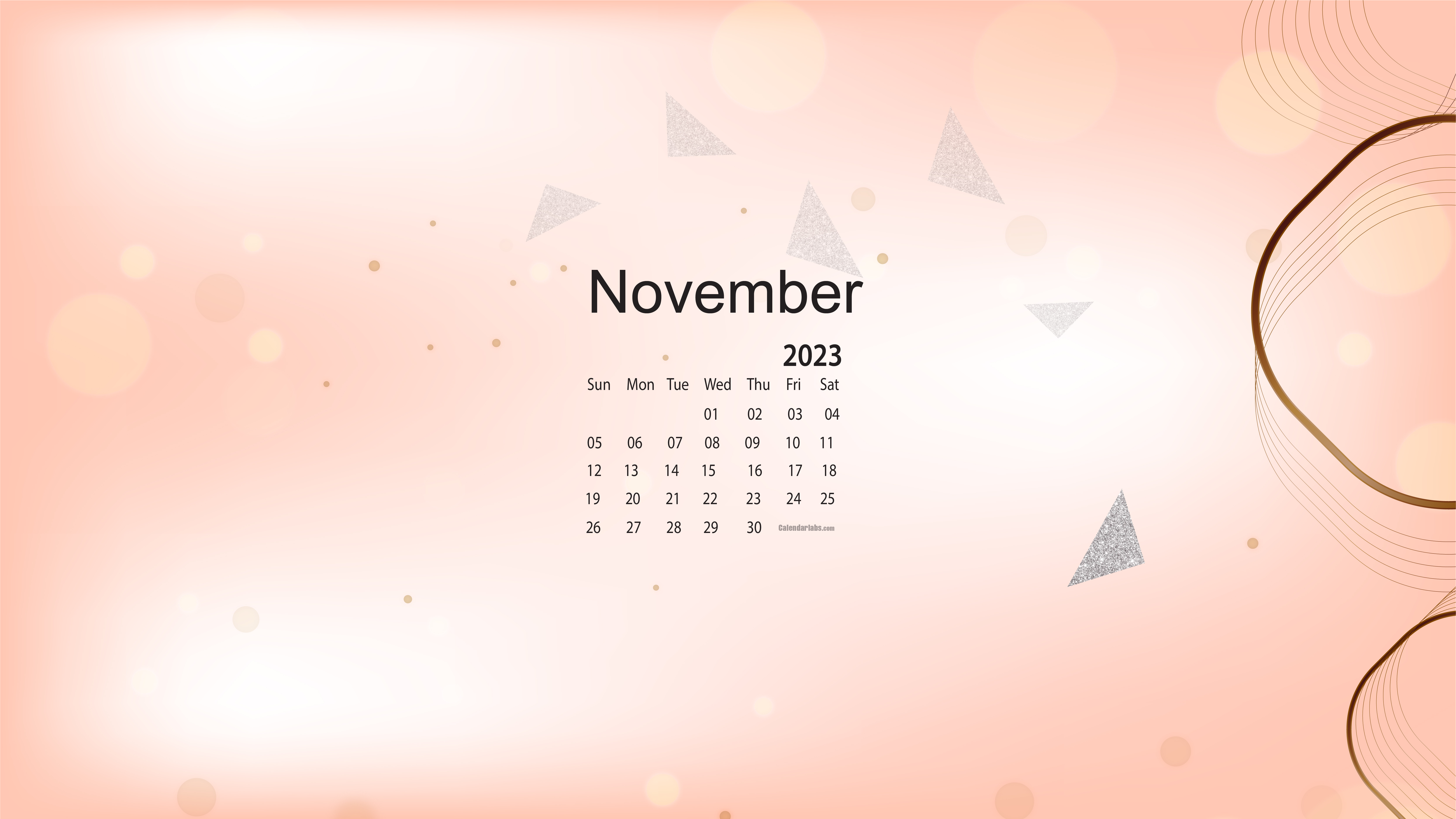 November 2023 Calendar Wallpapers - Top Free November 2023 Calendar ...