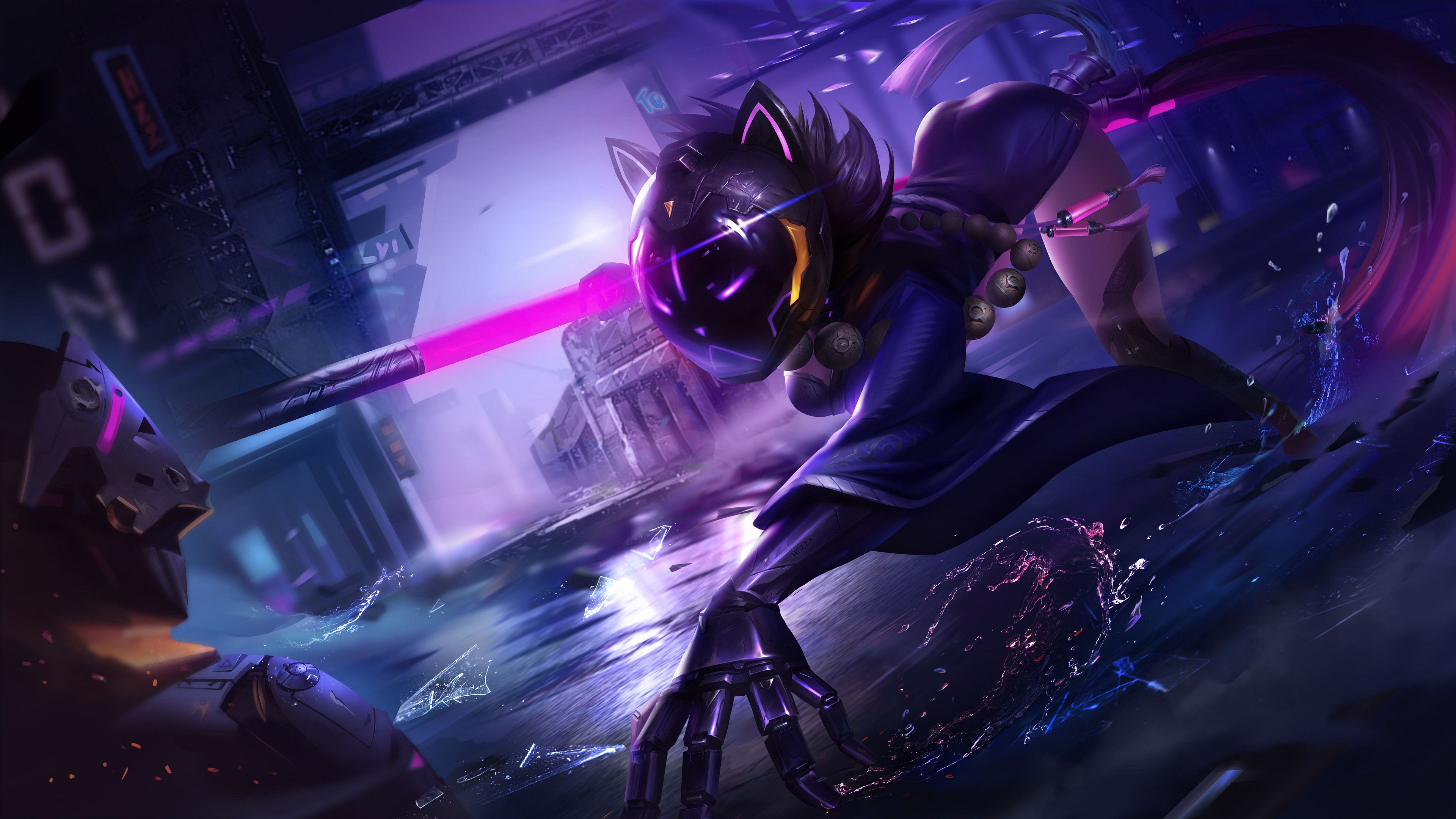 Ninja Cat Wallpapers - Top Free Ninja Cat Backgrounds - WallpaperAccess