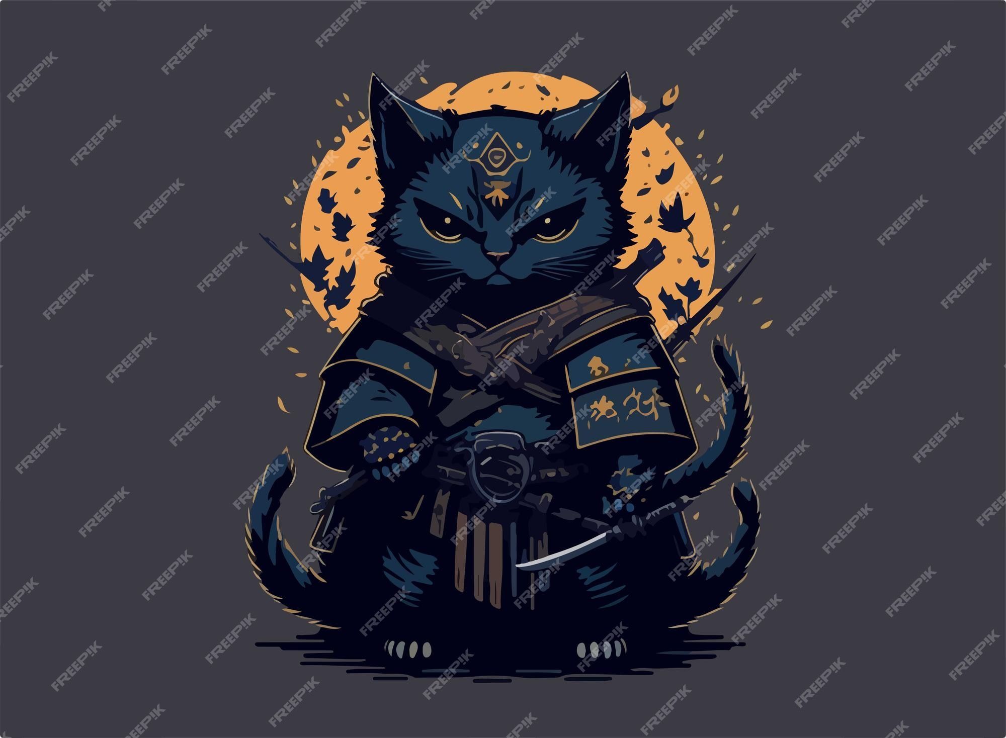 Ninja Cat Wallpapers - Top Free Ninja Cat Backgrounds - WallpaperAccess