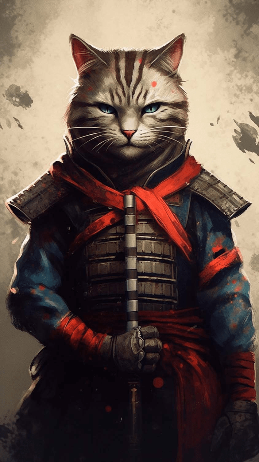 Ninja Cat Wallpapers - Top Free Ninja Cat Backgrounds - WallpaperAccess