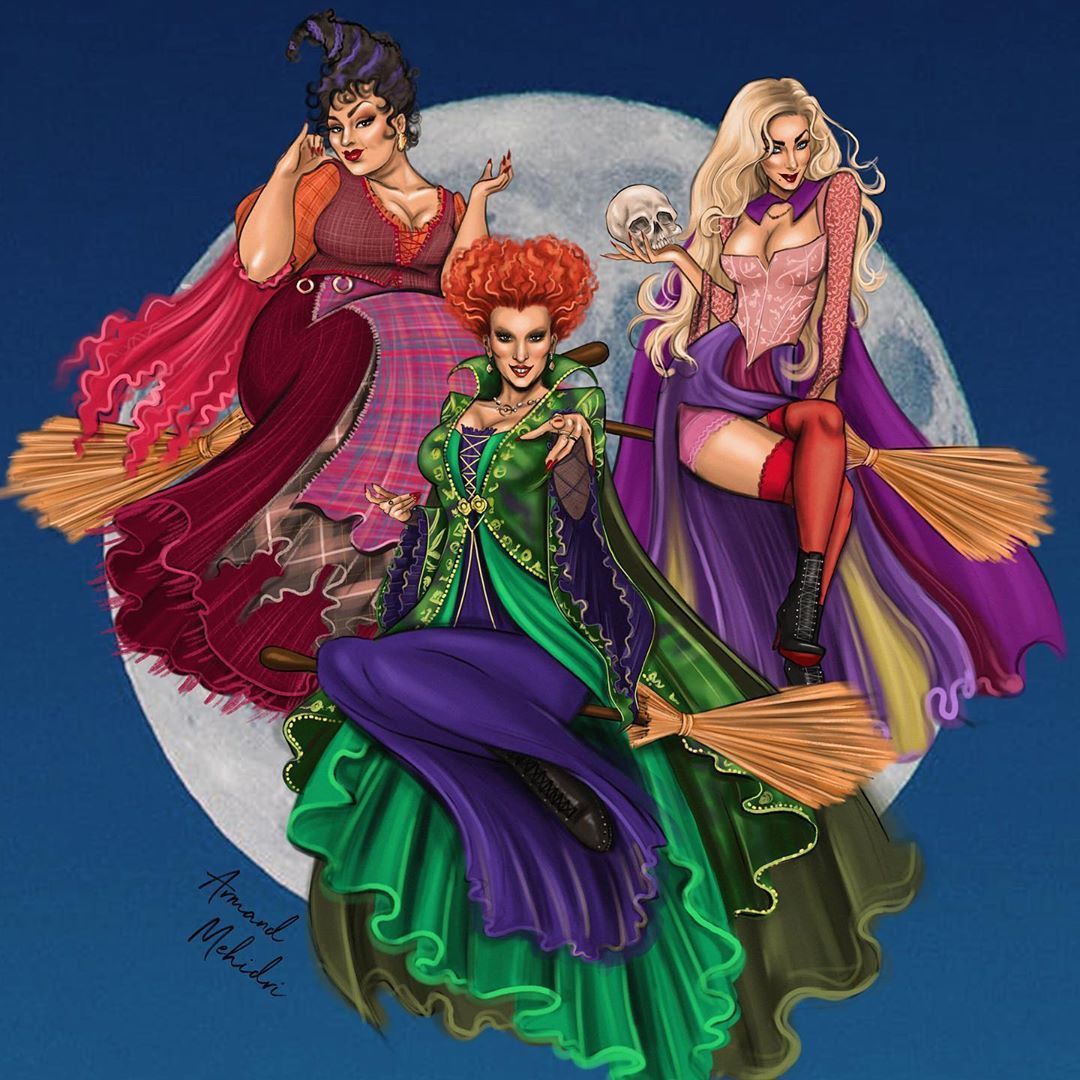 The Sanderson Sisters Wallpapers - Top Free The Sanderson Sisters Backgrounds - WallpaperAccess