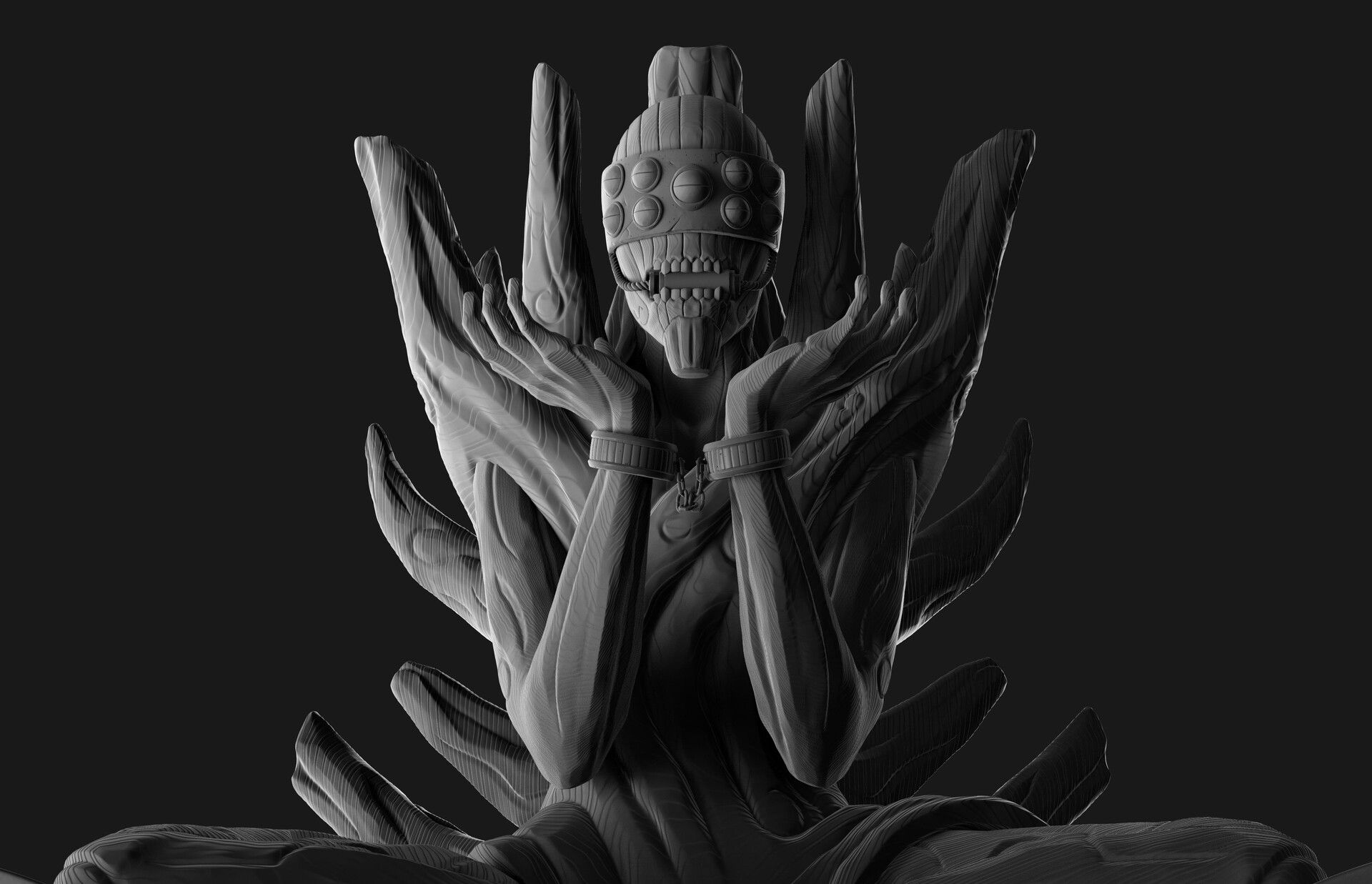 Gedo Statue Wallpapers - Top Free Gedo Statue Backgrounds - WallpaperAccess