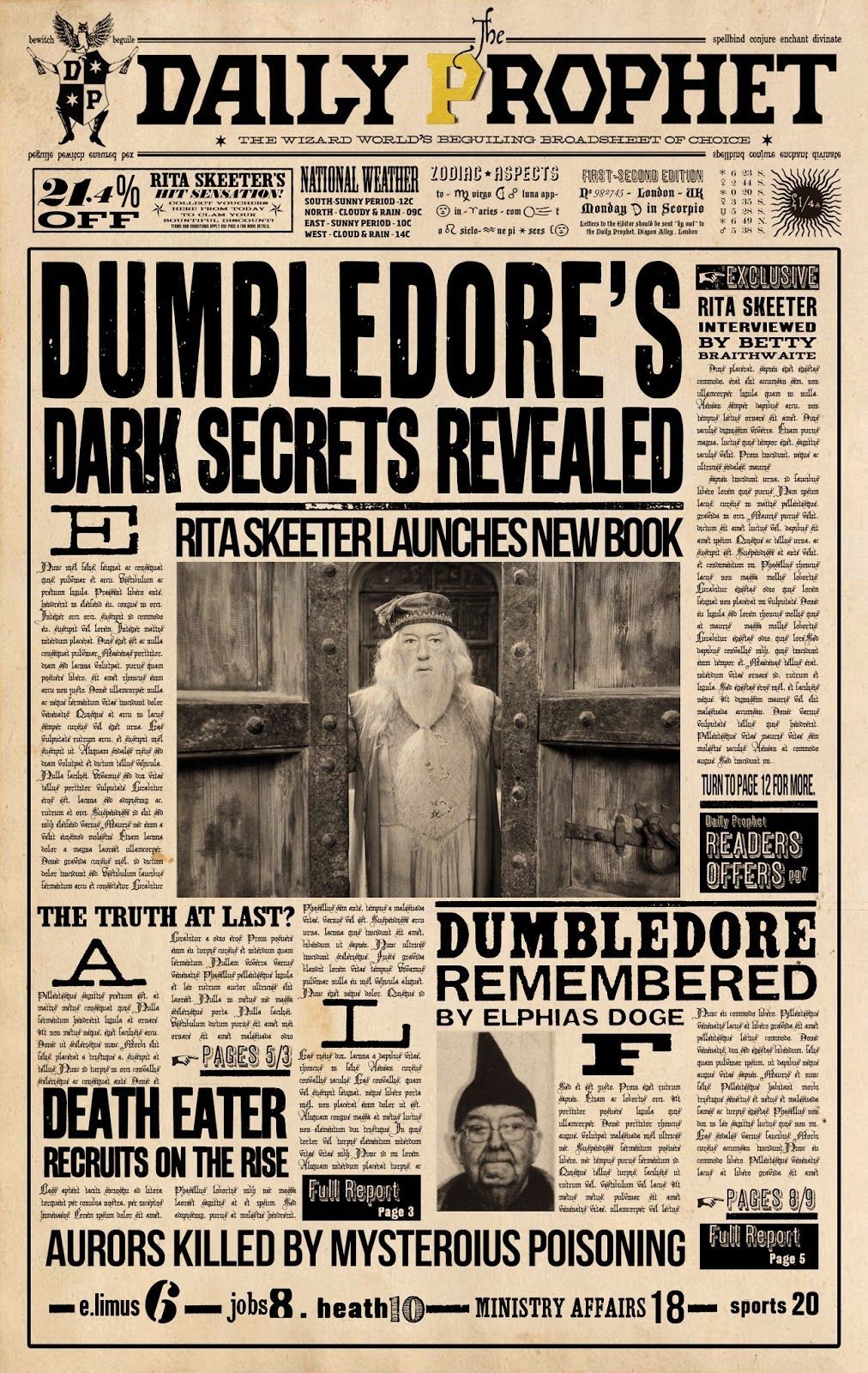 Daily Prophet Wallpapers - Top Free Daily Prophet Backgrounds ...