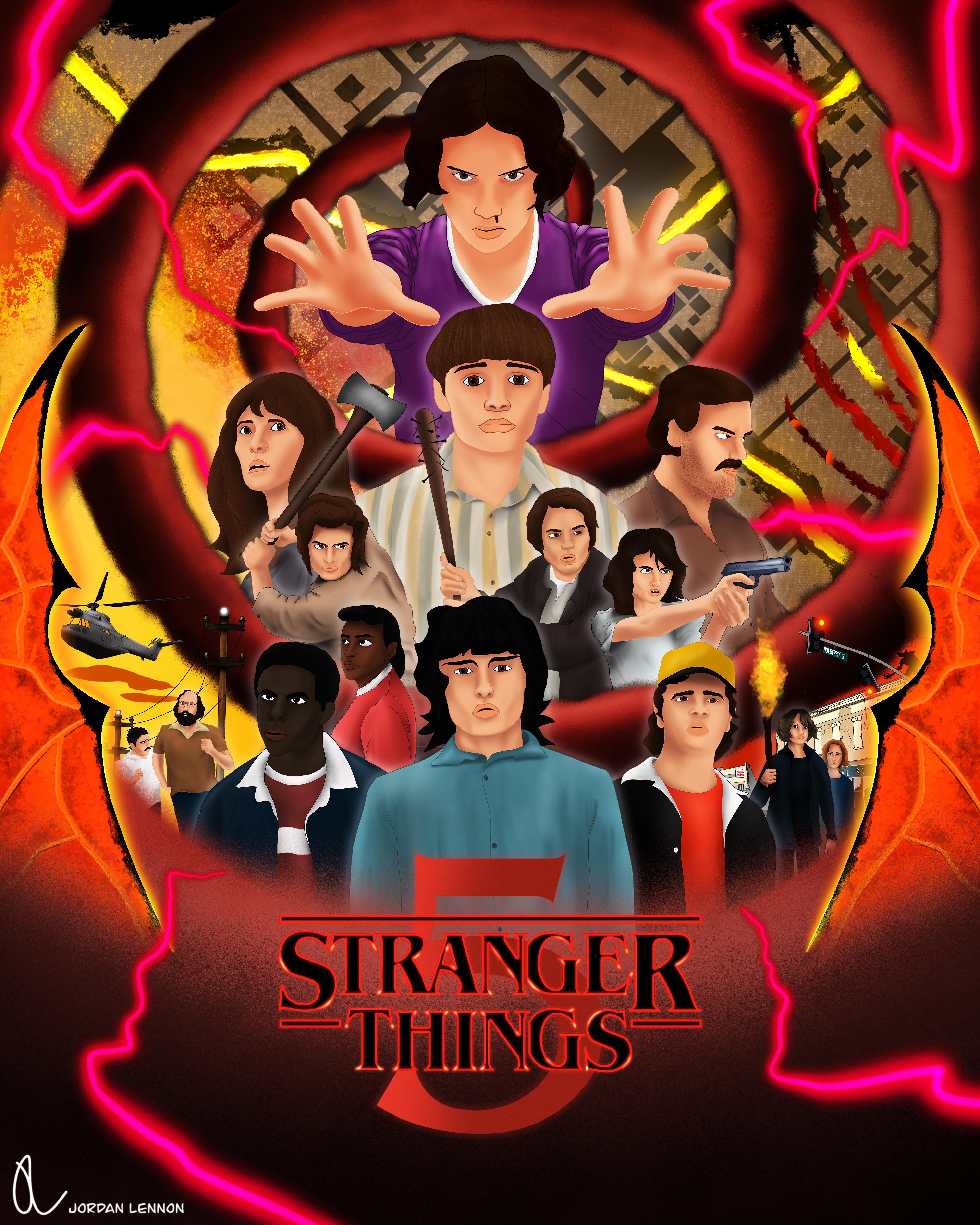 Stranger Things 5 Wallpapers - Top Free Stranger Things 5 Backgrounds ...
