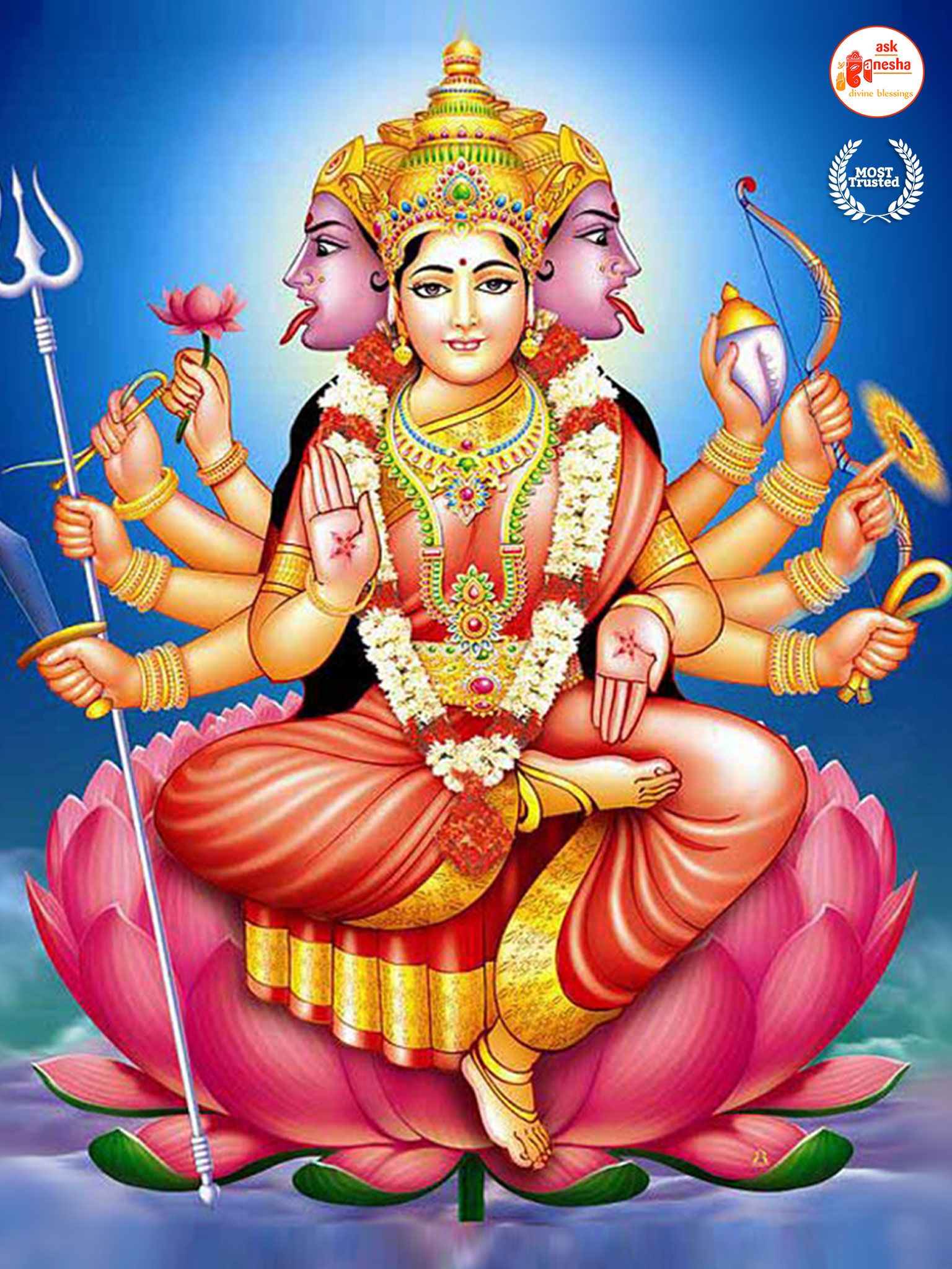 Gayatri Devi Wallpapers - Top Free Gayatri Devi Backgrounds ...