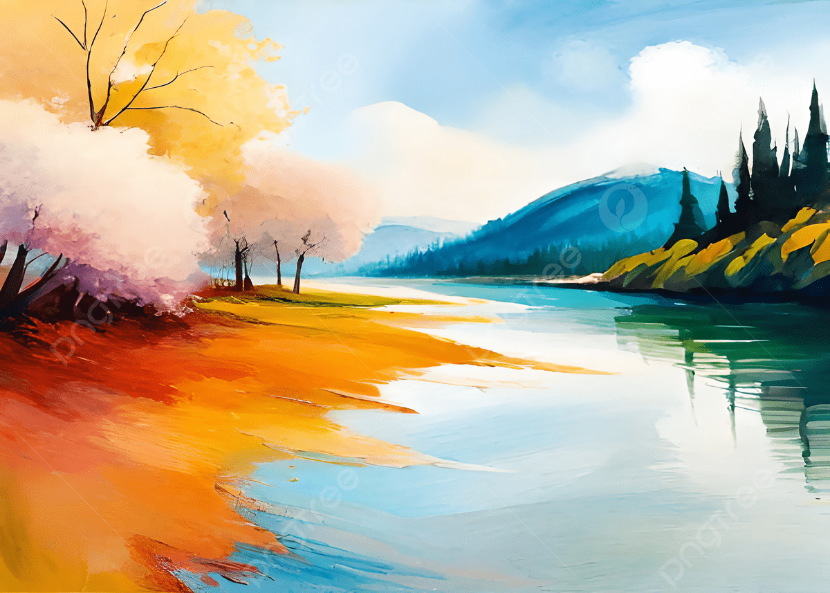 Scenery Painting Wallpapers - Top Free Scenery Painting Backgrounds ...