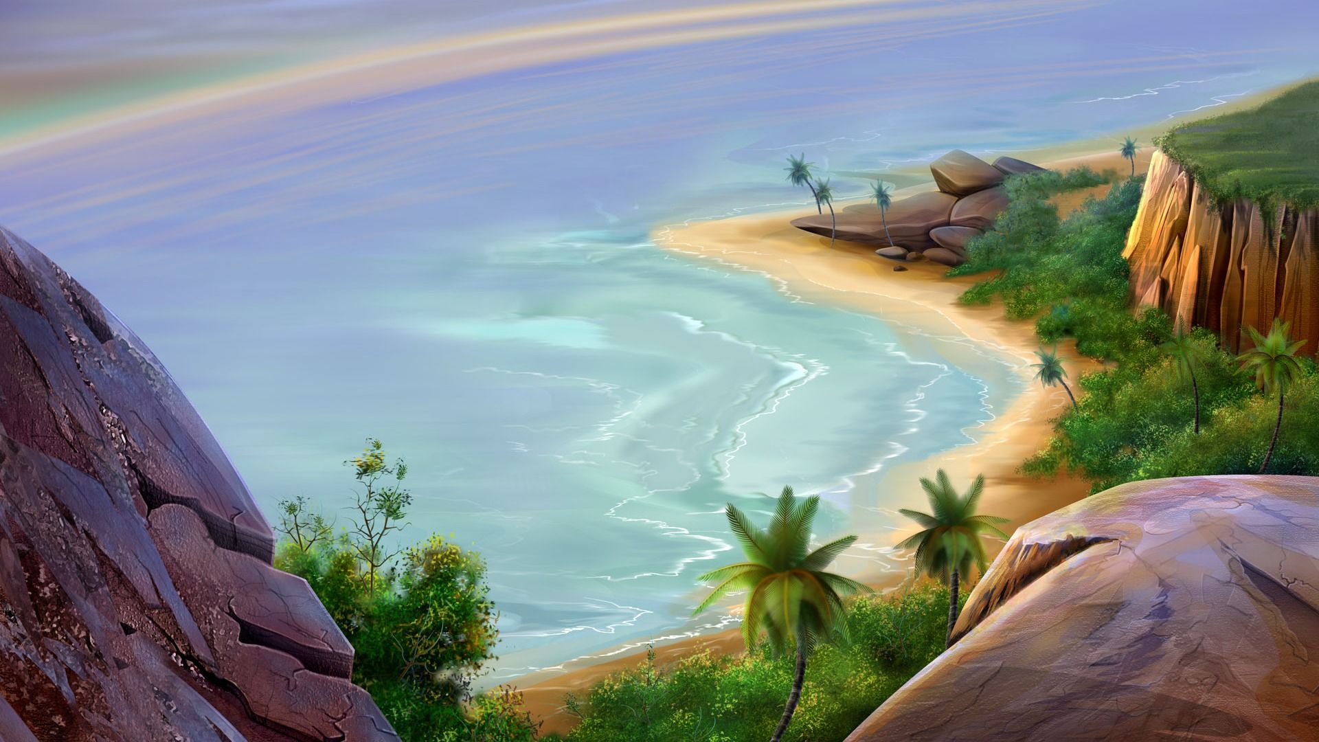 Scenery Painting Wallpapers - Top Free Scenery Painting Backgrounds ...