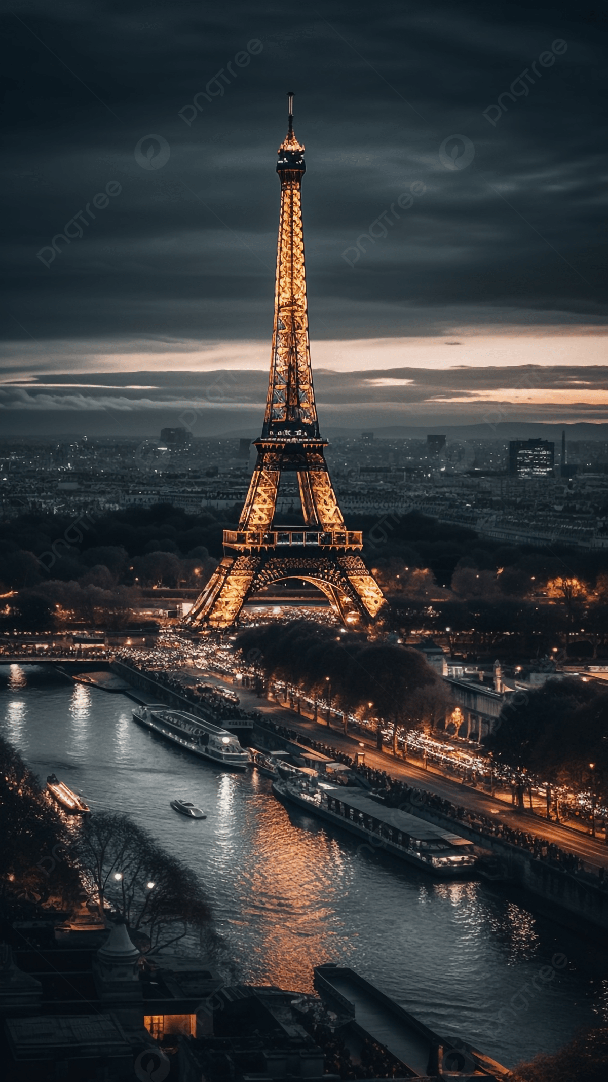 Eiffel Tower Night Wallpapers - Top Free Eiffel Tower Night Backgrounds ...