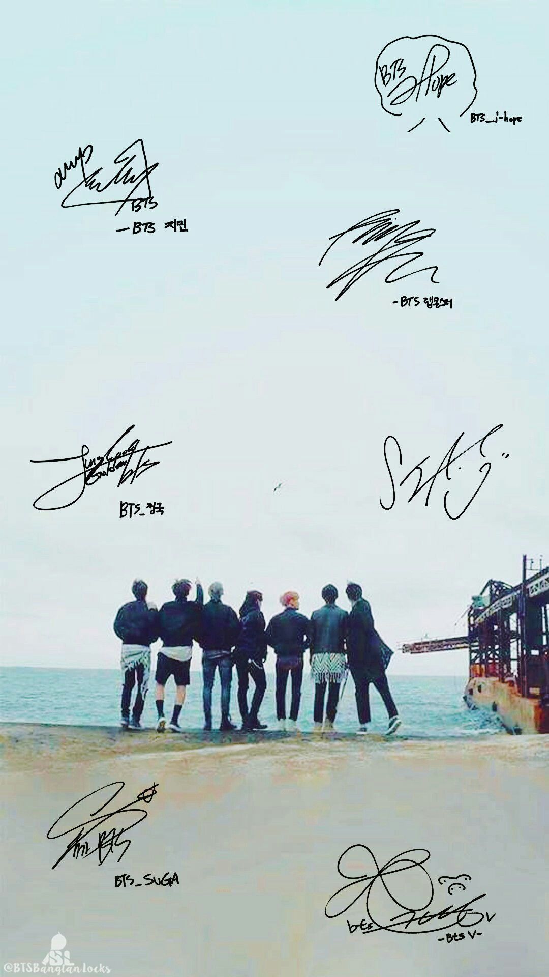 Bts Signature Wallpapers - Top Free Bts Signature Backgrounds ...