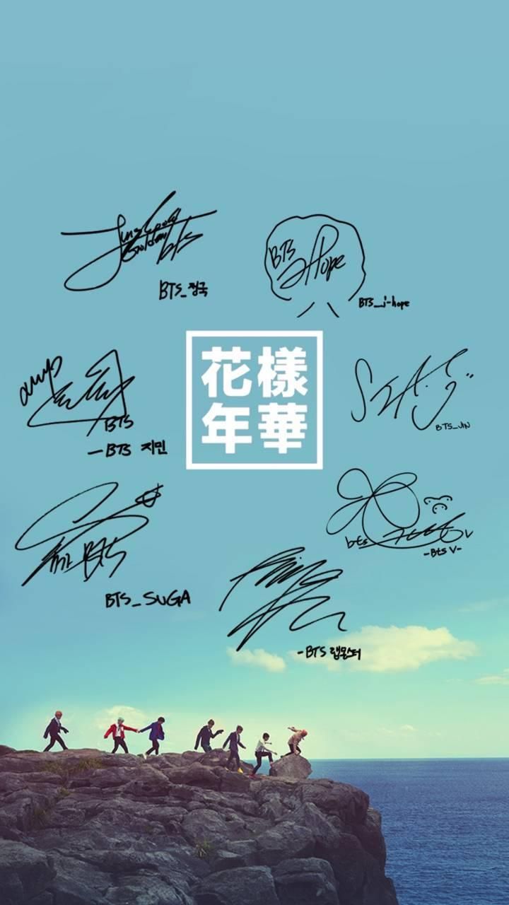 Bts Signature Wallpapers - Top Free Bts Signature Backgrounds ...