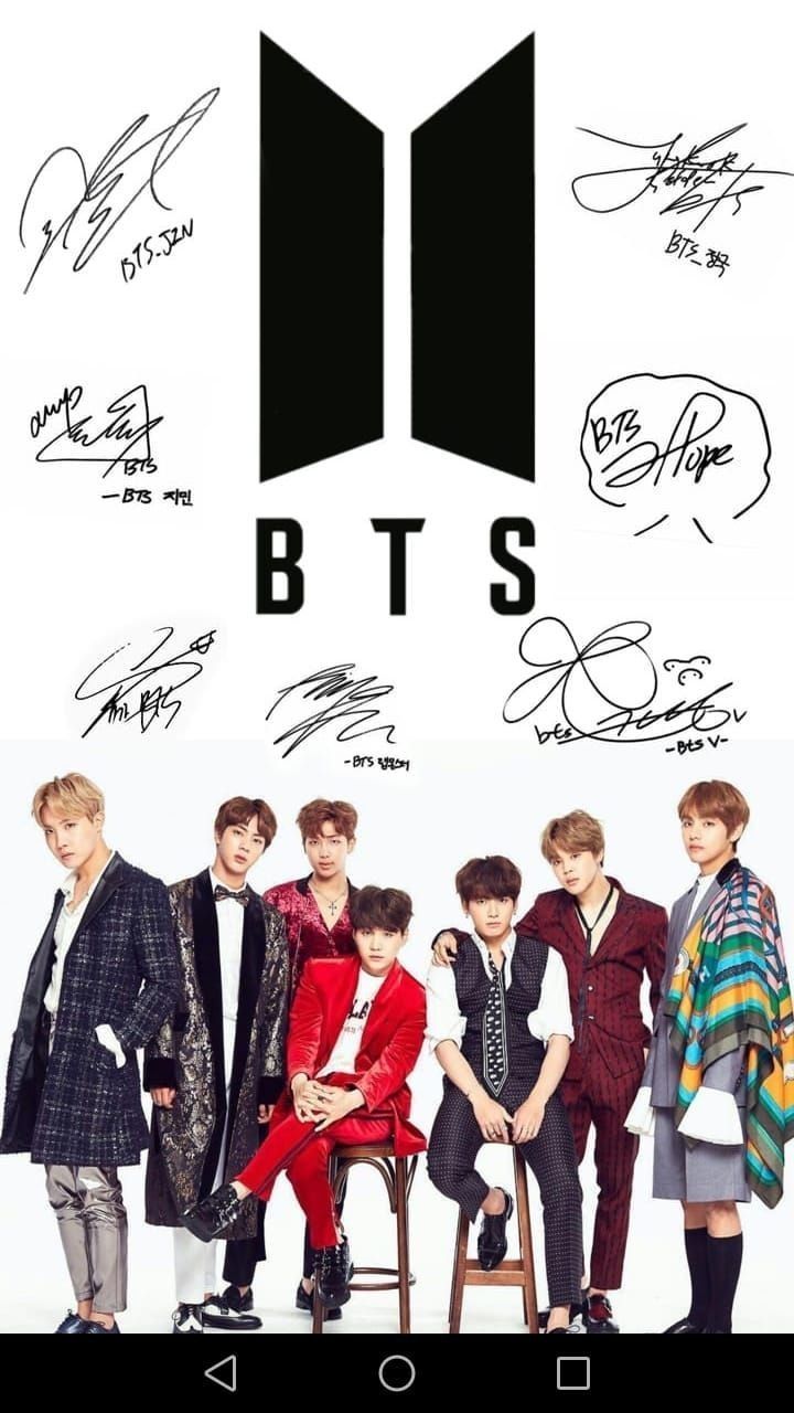 Bts Signature Wallpapers - Top Free Bts Signature Backgrounds ...