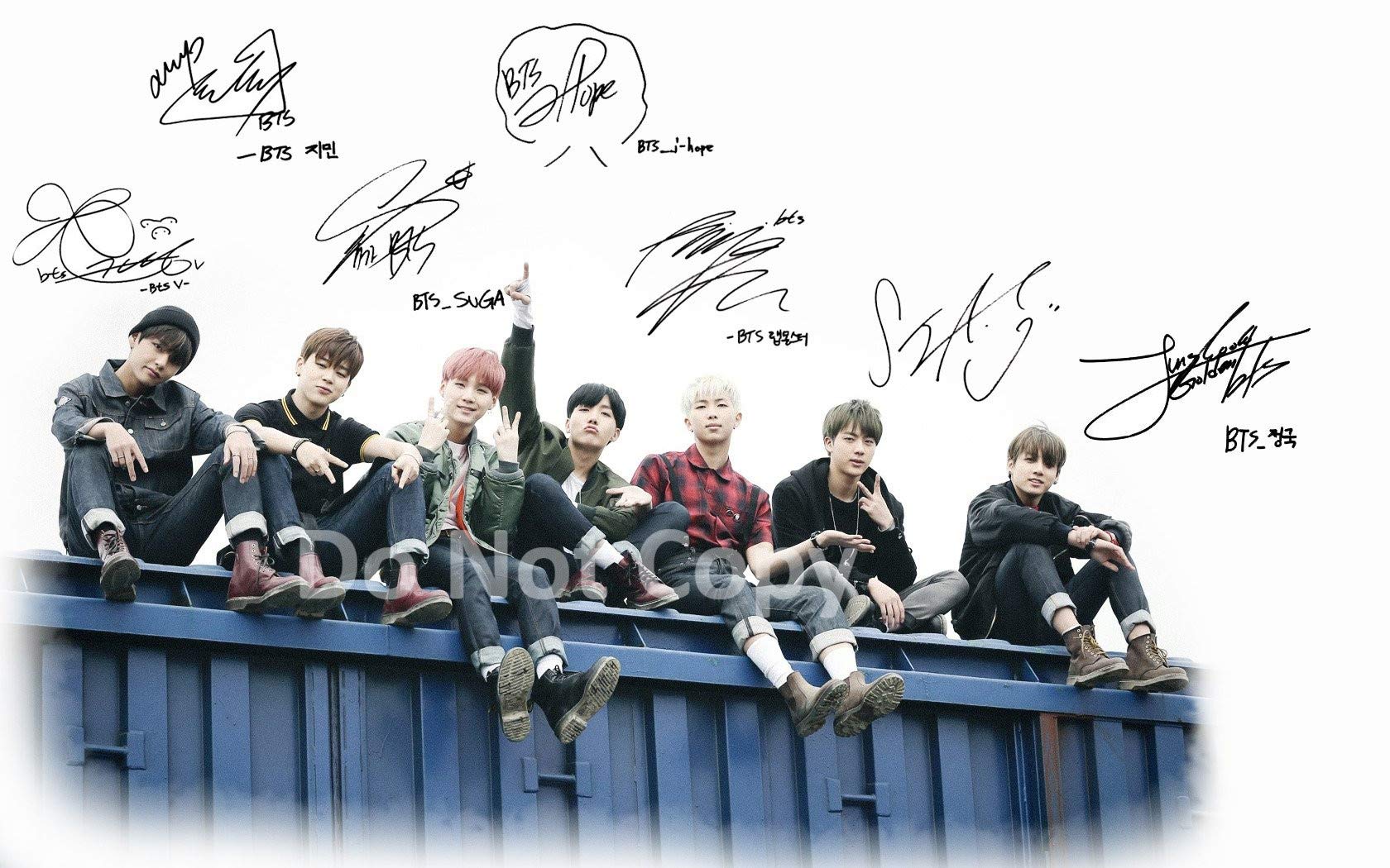 Bts Signature Wallpapers - Top Free Bts Signature Backgrounds ...