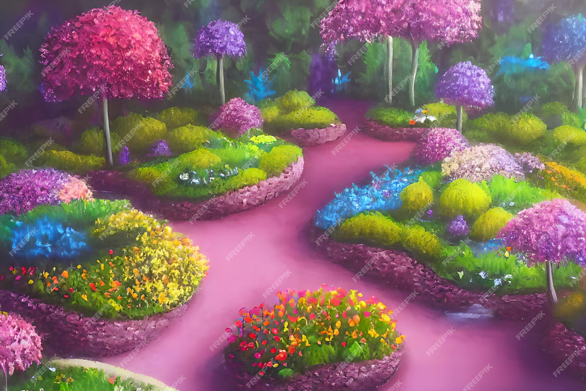 Magical Garden Wallpapers - Top Free Magical Garden Backgrounds ...