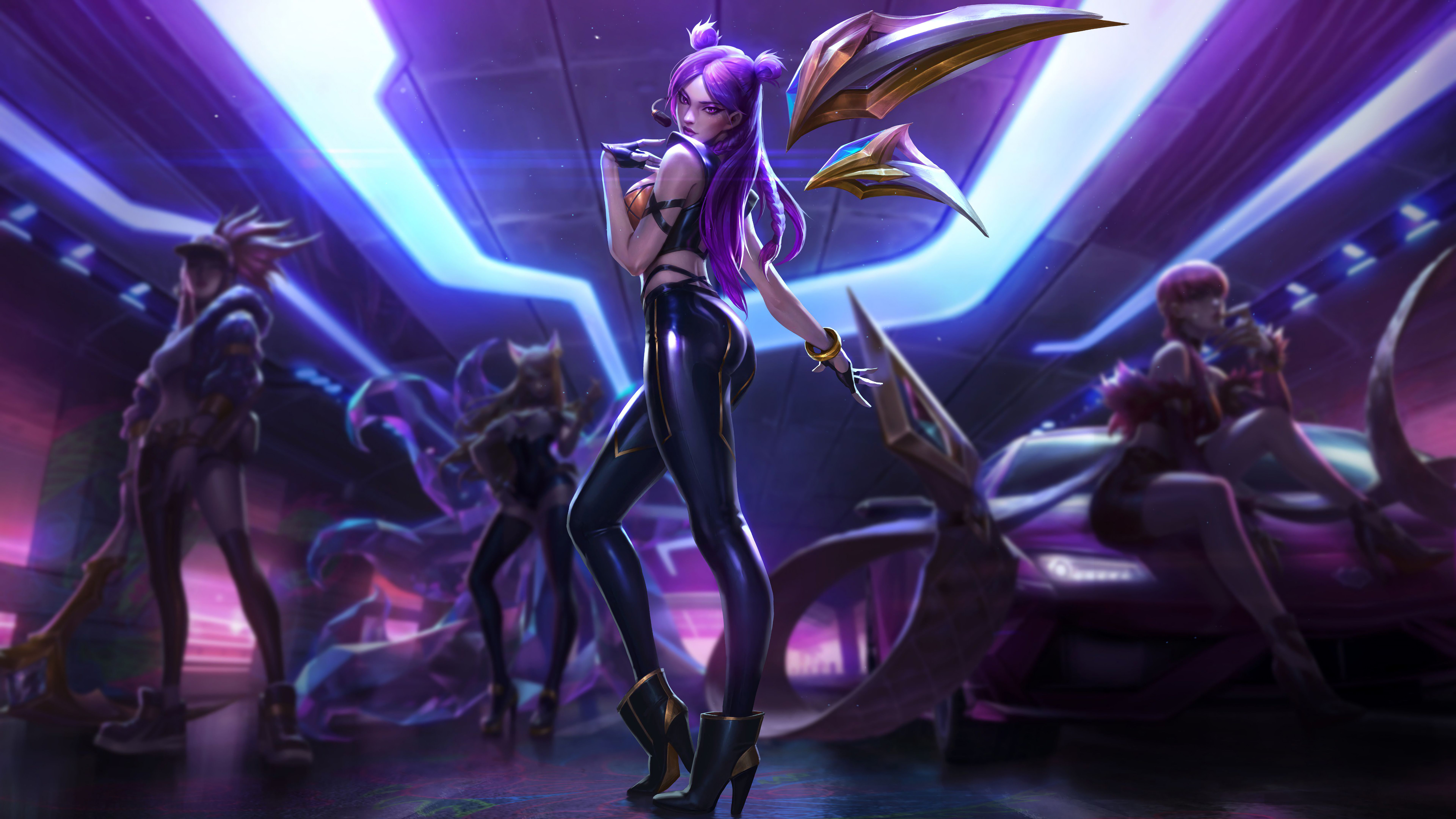LOL Kda Wallpapers - Top Free LOL Kda Backgrounds - WallpaperAccess