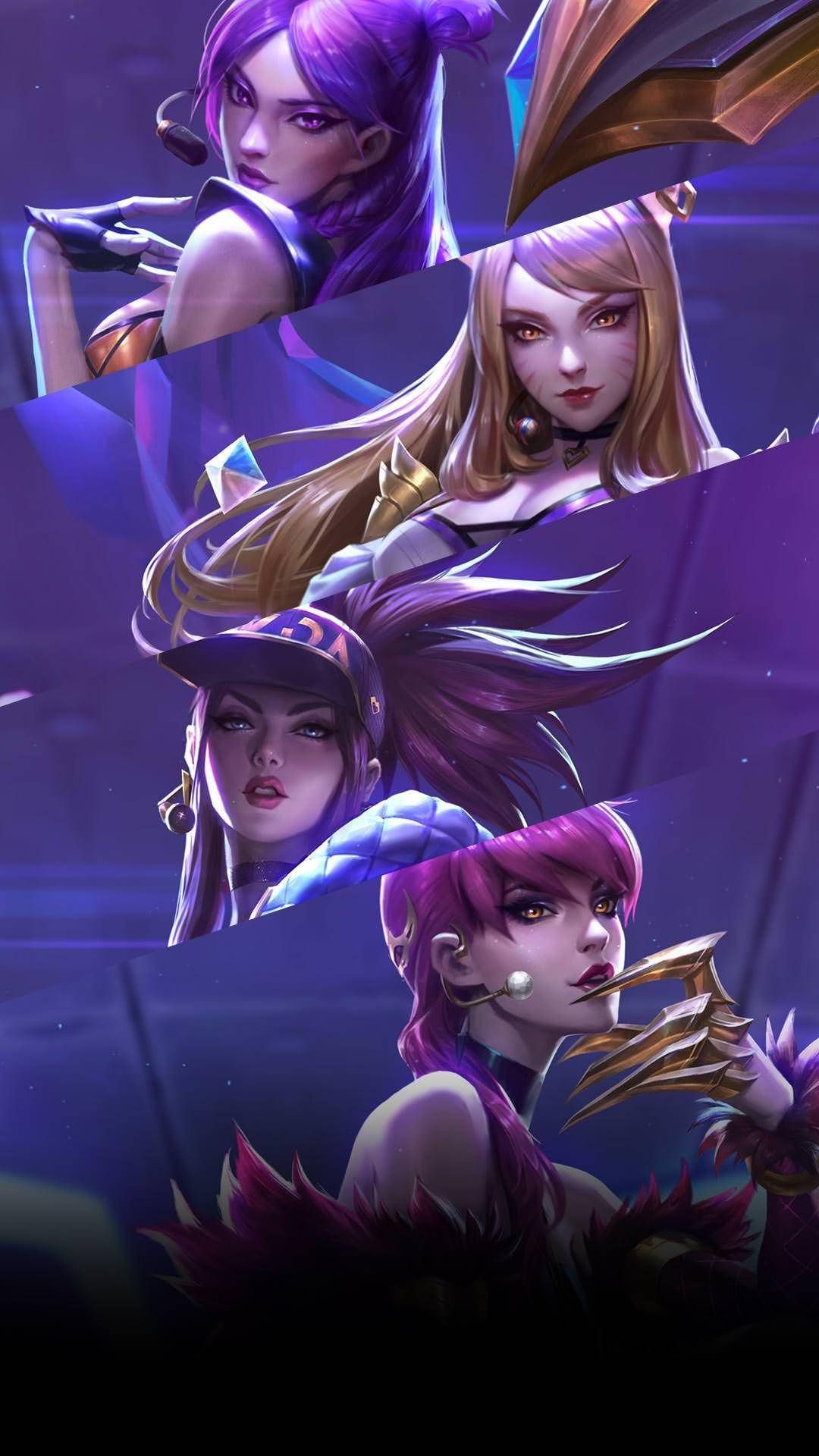 LOL Kda Wallpapers - Top Free LOL Kda Backgrounds - WallpaperAccess