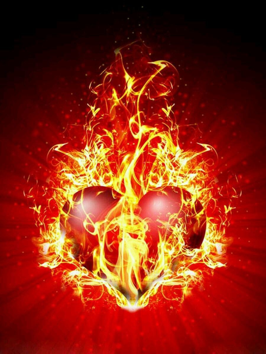 Burning Heart Wallpapers - Top Free Burning Heart Backgrounds ...