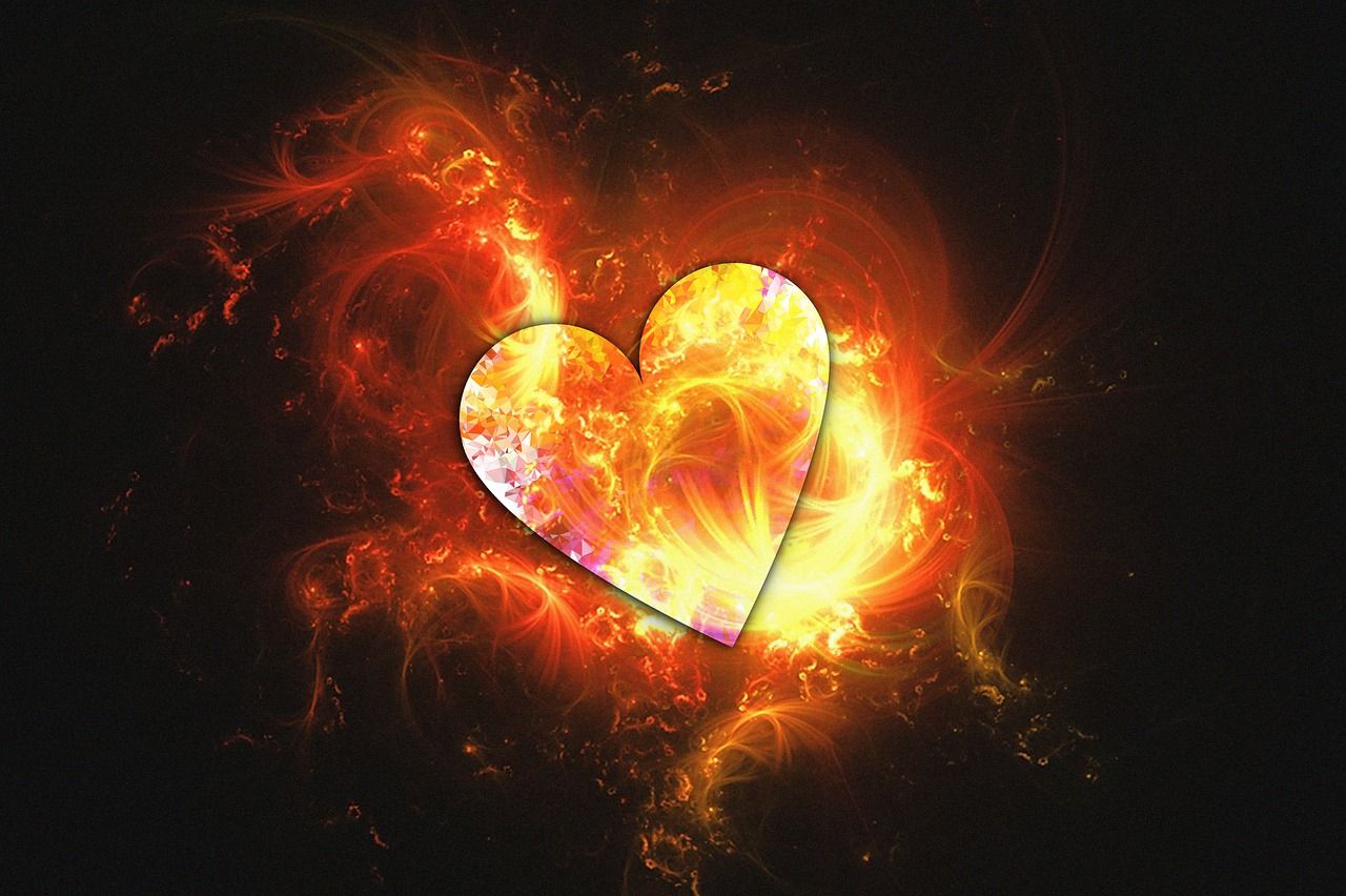 Burning Heart Wallpapers - Top Free Burning Heart Backgrounds ...