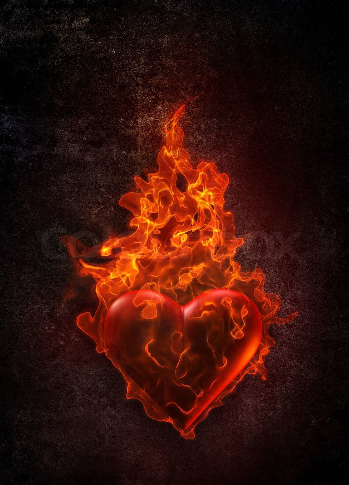 Burning Heart Wallpapers - Top Free Burning Heart Backgrounds ...