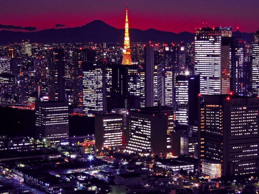 Japan Skyline Wallpapers - Top Free Japan Skyline Backgrounds ...