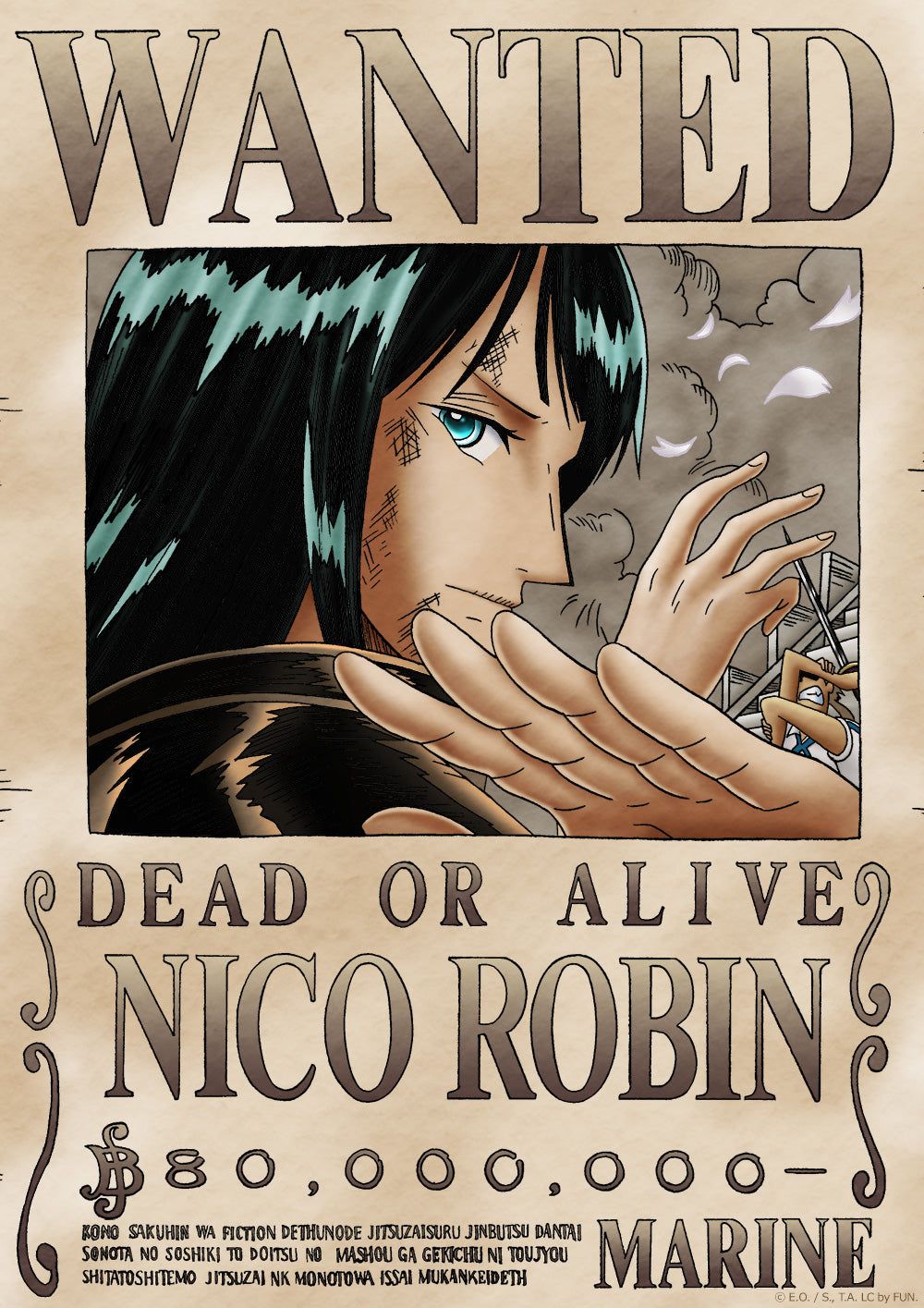Nico Robin Wanted Poster Wallpapers - Top Free Nico Robin Wanted Poster ...