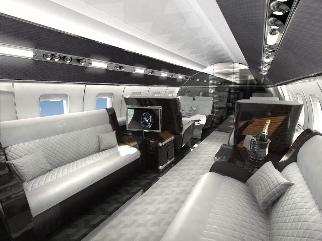 Private Jet Interior Wallpapers - Top Free Private Jet Interior ...