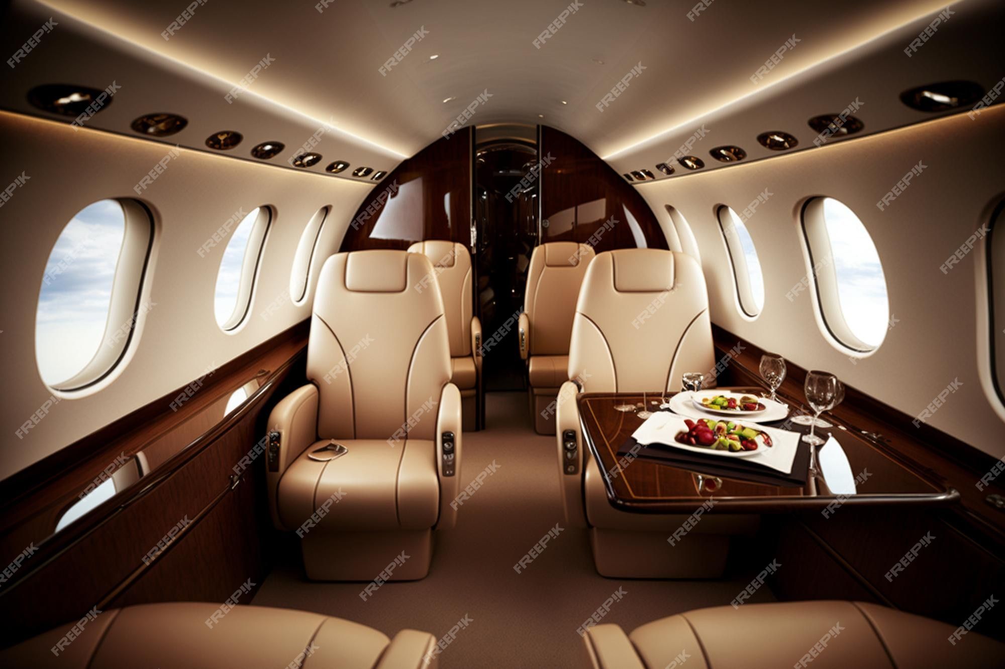 Private Jet Interior Wallpapers - Top Free Private Jet Interior ...