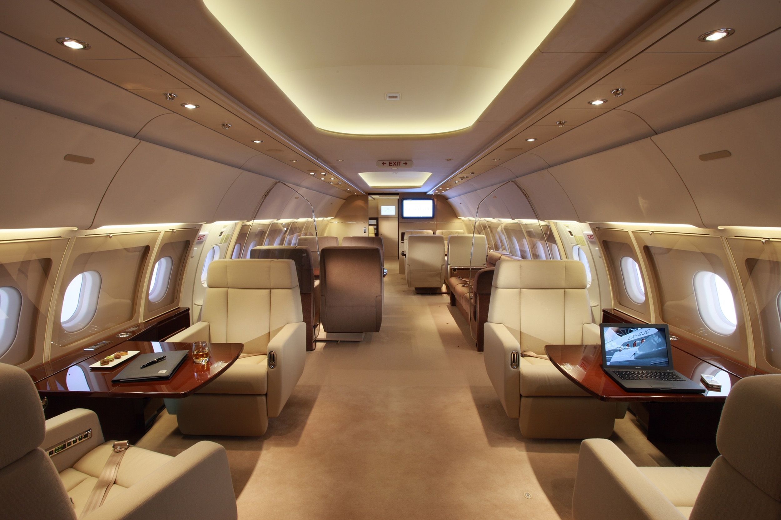 Private Jet Interior Wallpapers - Top Free Private Jet Interior ...