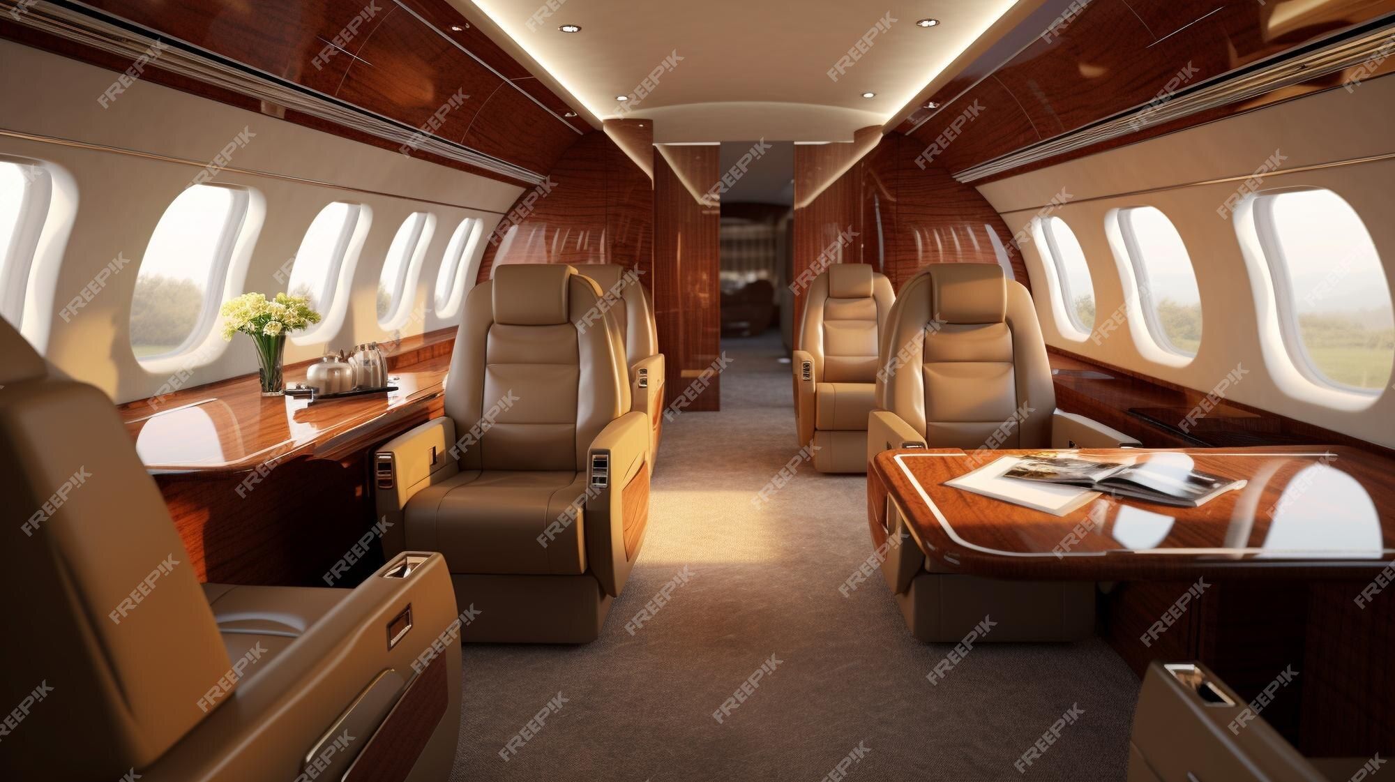 Private Jet Interior Wallpapers - Top Free Private Jet Interior ...