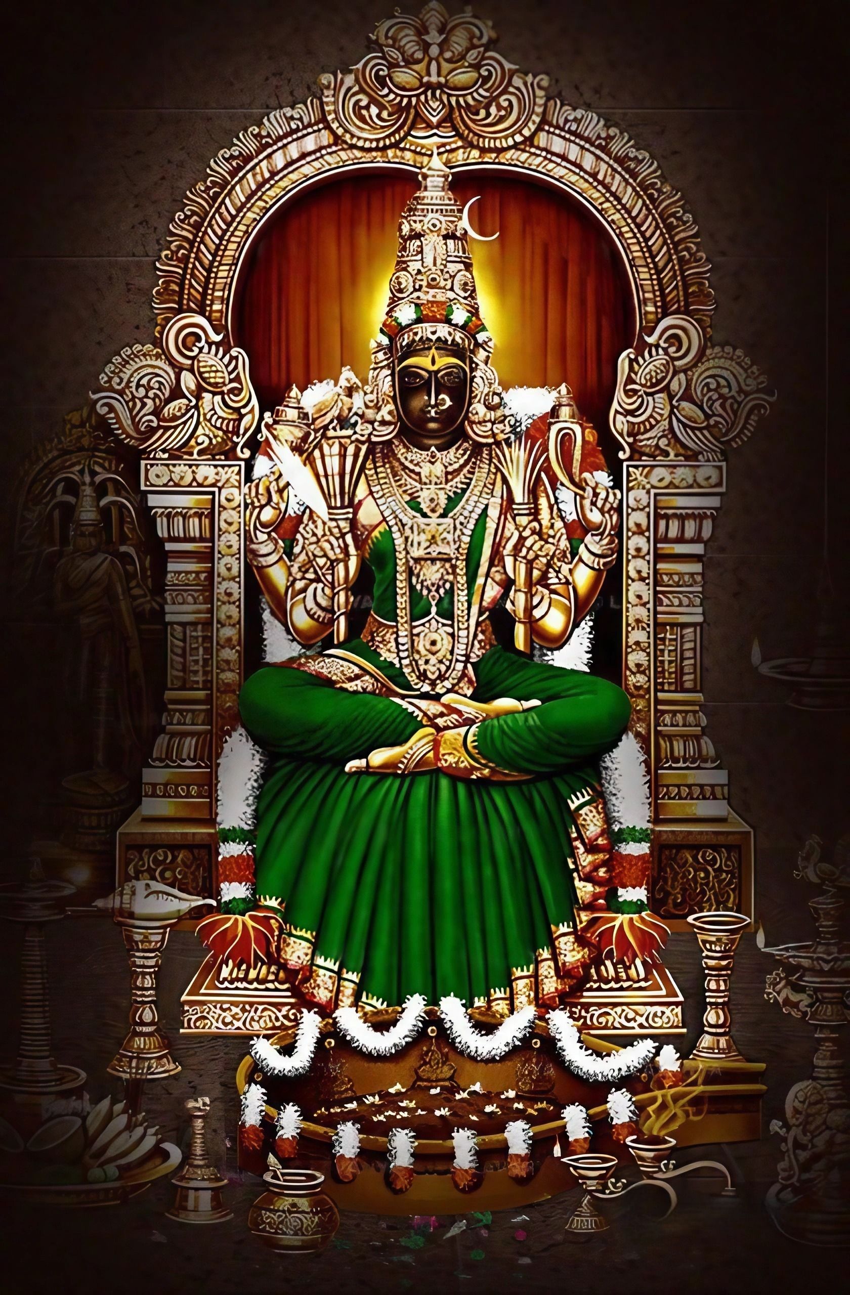 Kamakshi Wallpapers - Top Free Kamakshi Backgrounds - WallpaperAccess