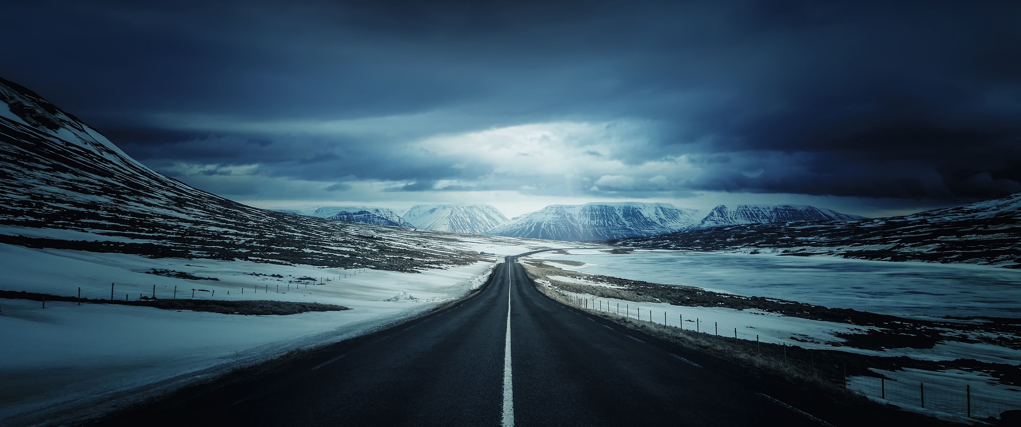 Road Landscape Wallpapers - Top Free Road Landscape Backgrounds ...