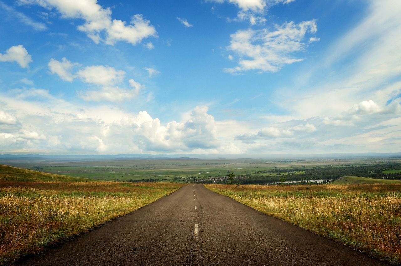 Road Landscape Wallpapers - Top Free Road Landscape Backgrounds ...