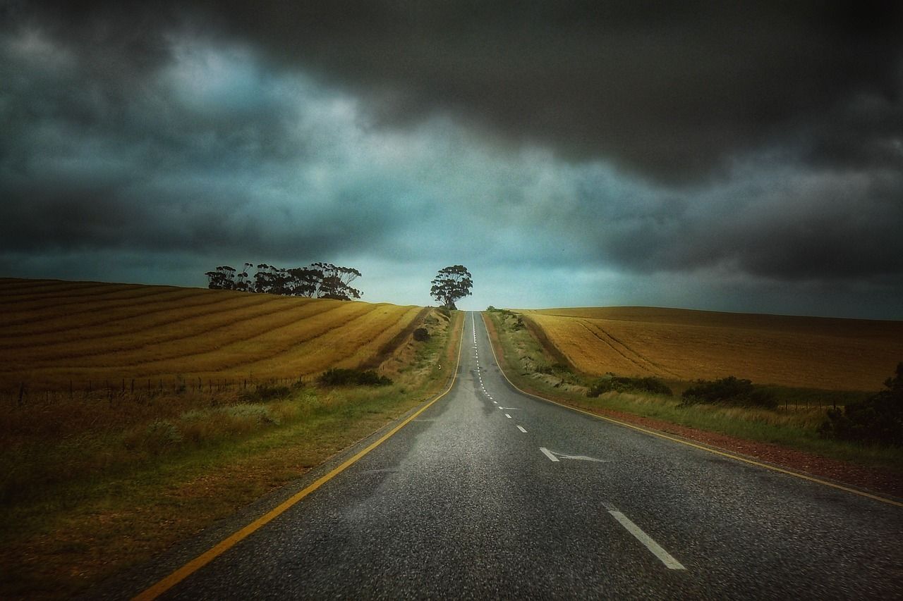 Road Landscape Wallpapers - Top Free Road Landscape Backgrounds ...
