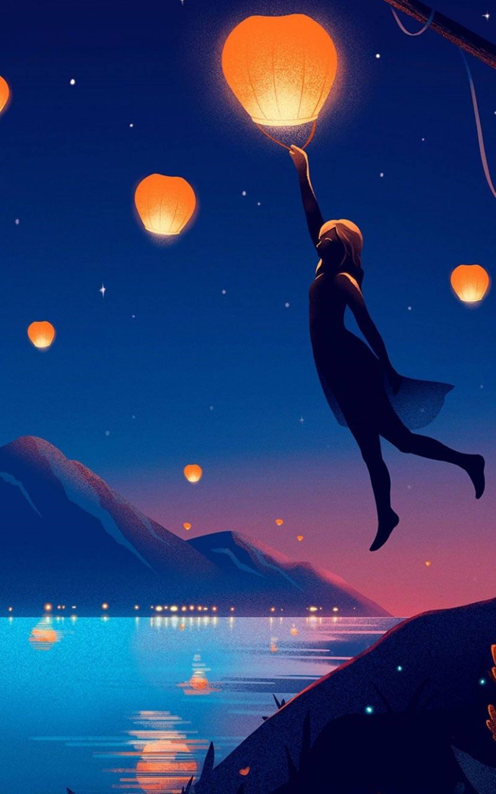 Anime Lantern Wallpapers - Top Free Anime Lantern Backgrounds ...