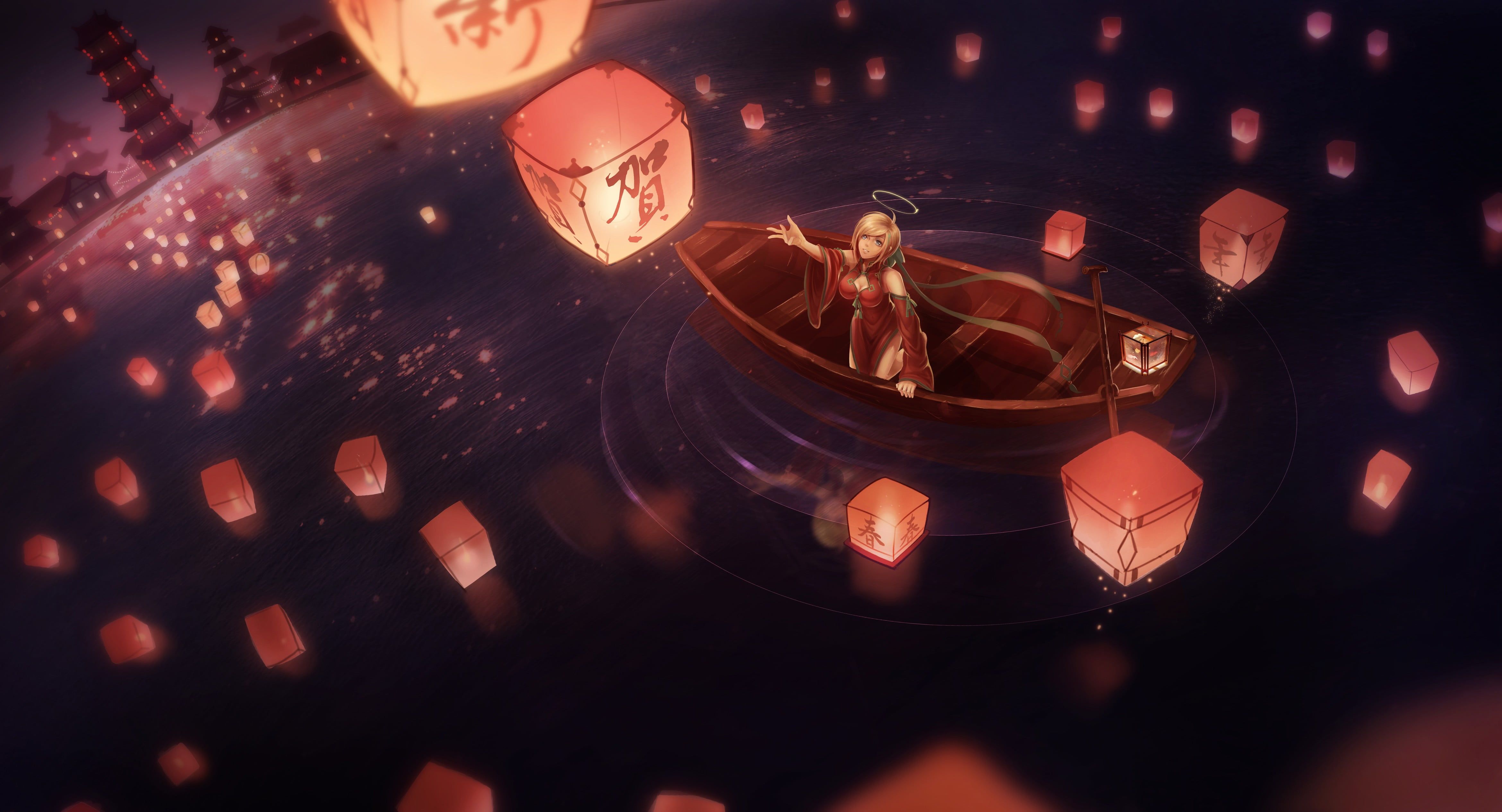 Anime Lantern Wallpapers - Top Free Anime Lantern Backgrounds ...