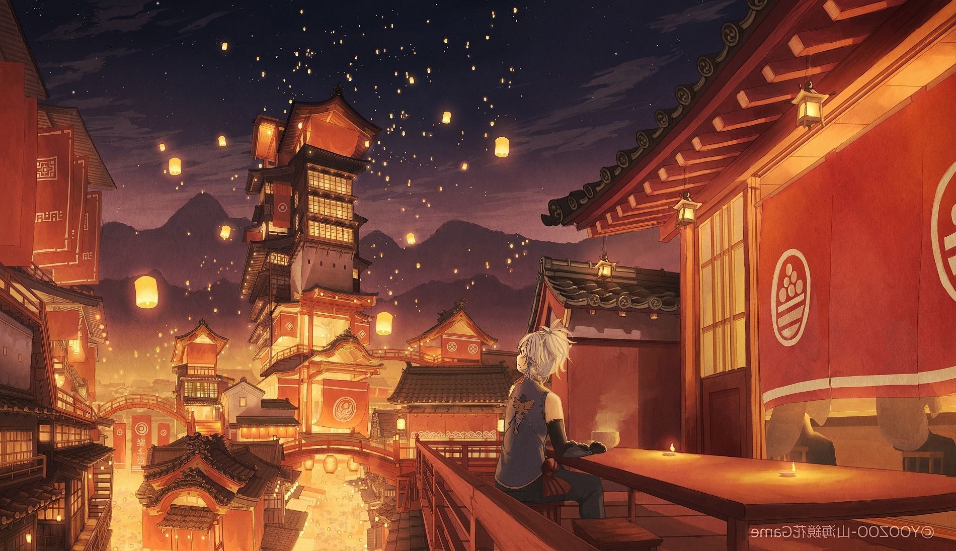 Anime Lantern Wallpapers - Top Free Anime Lantern Backgrounds ...