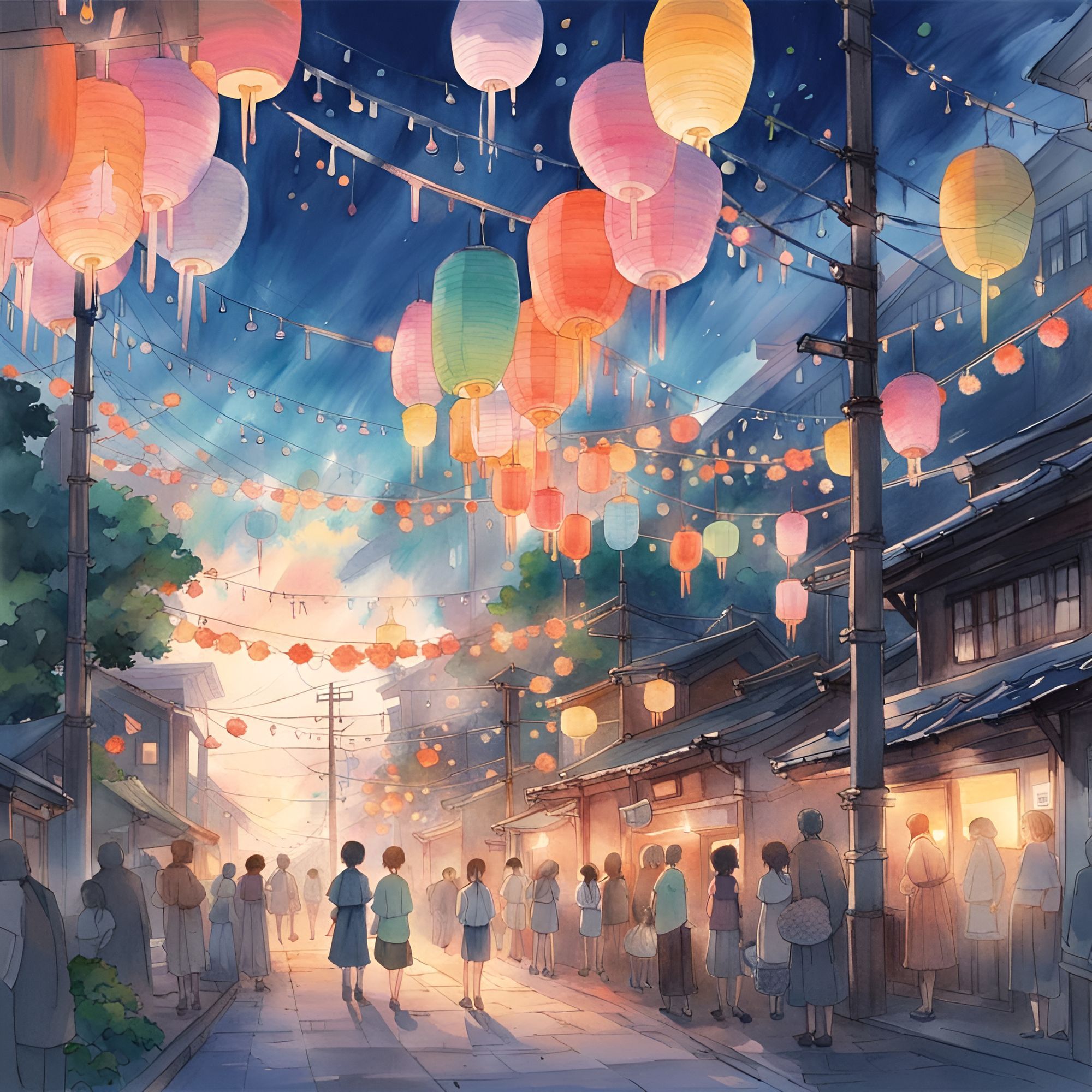 Anime Lantern Wallpapers - Top Free Anime Lantern Backgrounds ...