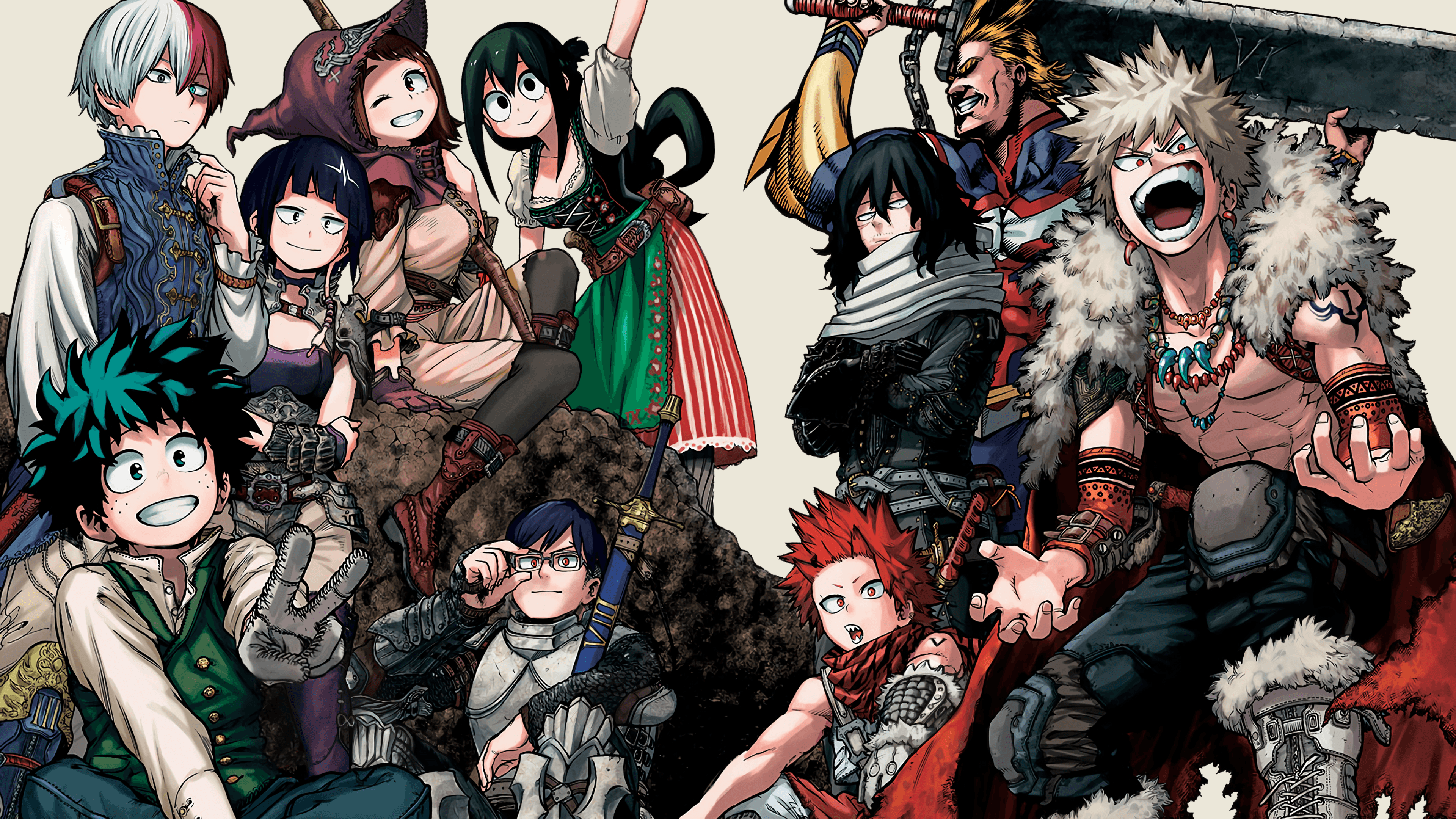 MHA Desktop Wallpapers - Top Free MHA Desktop Backgrounds - WallpaperAccess