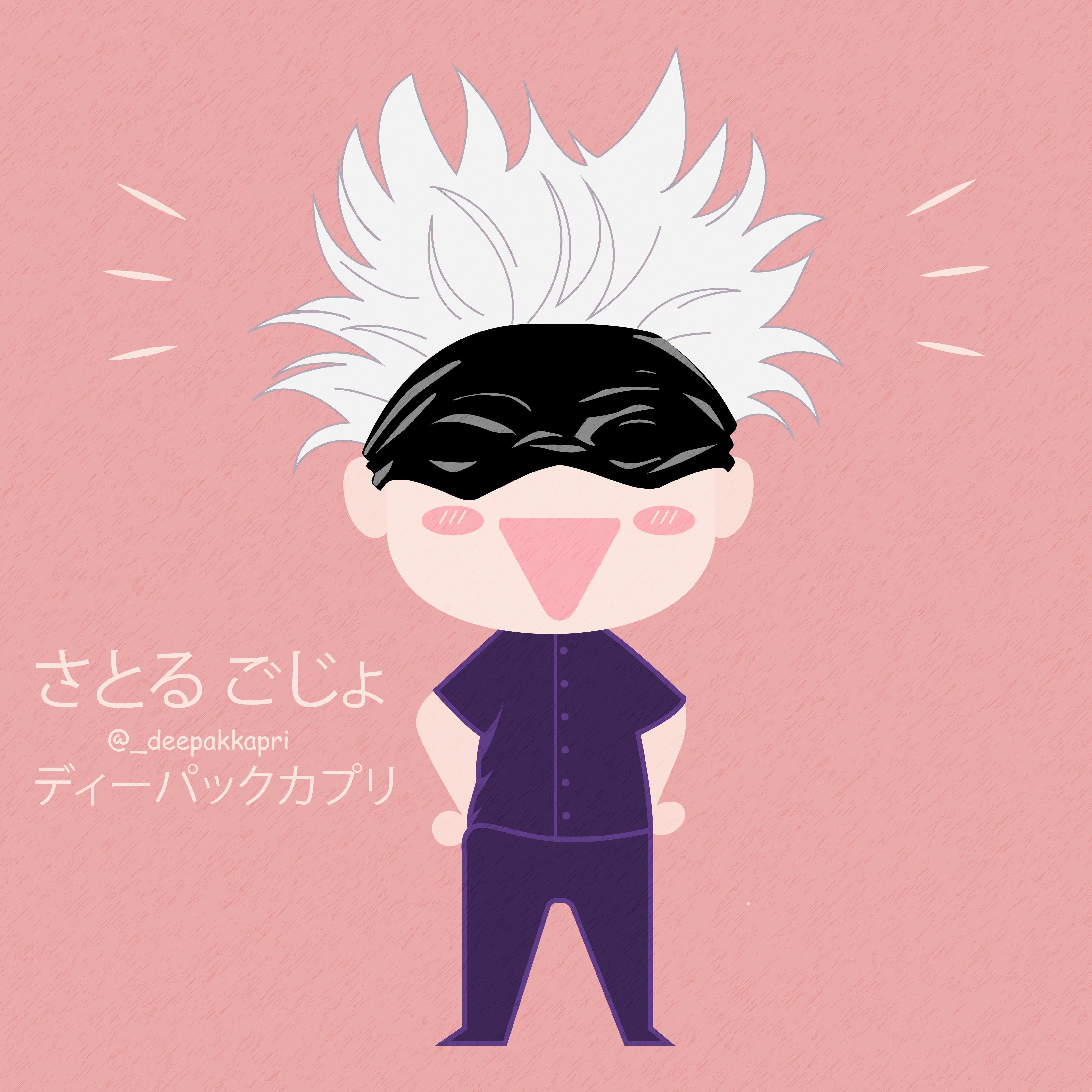 Cute Gojo Wallpapers - Top Free Cute Gojo Backgrounds - WallpaperAccess