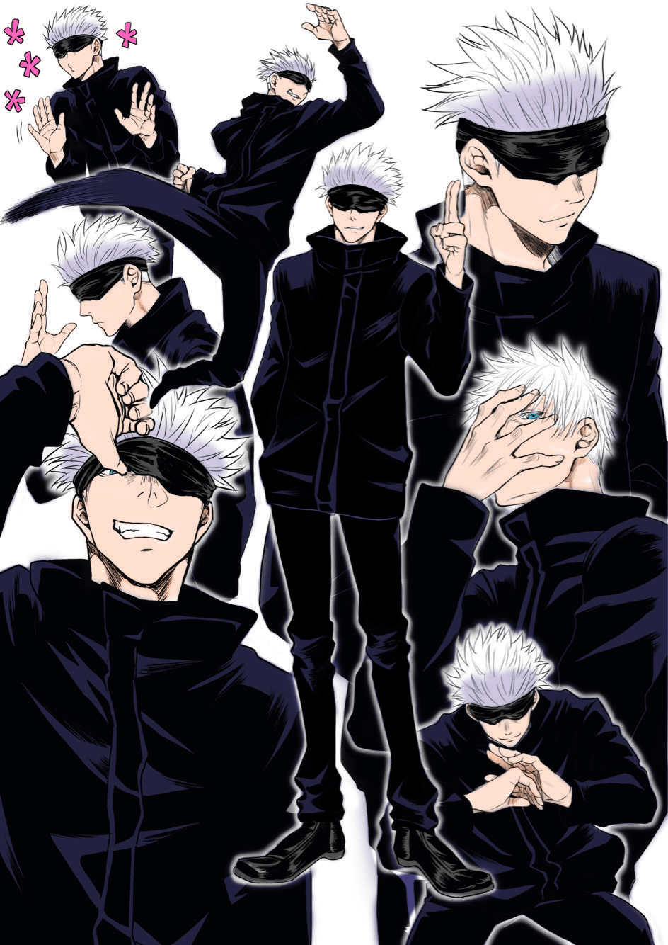 Cute Gojo Wallpapers - Top Free Cute Gojo Backgrounds - WallpaperAccess