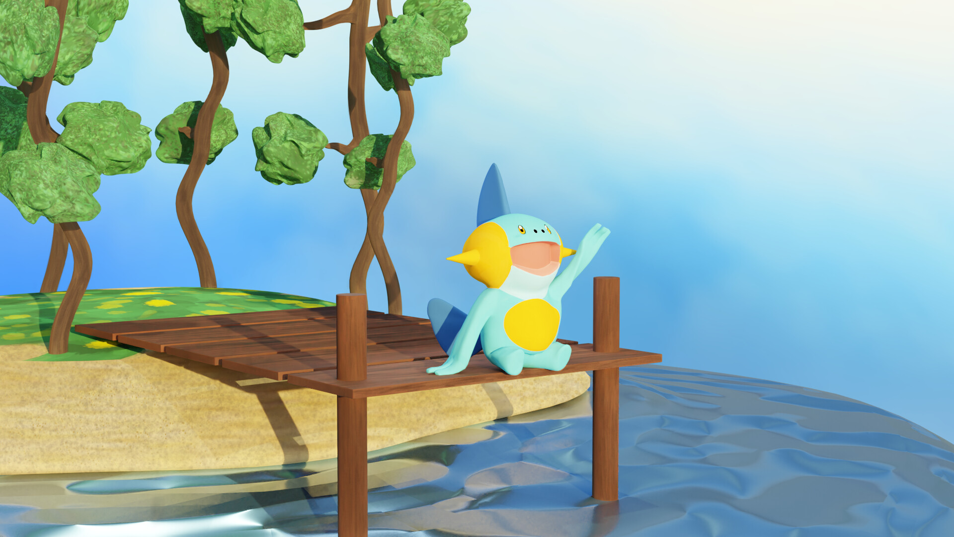 Marshtomp Wallpapers - Top Free Marshtomp Backgrounds - WallpaperAccess